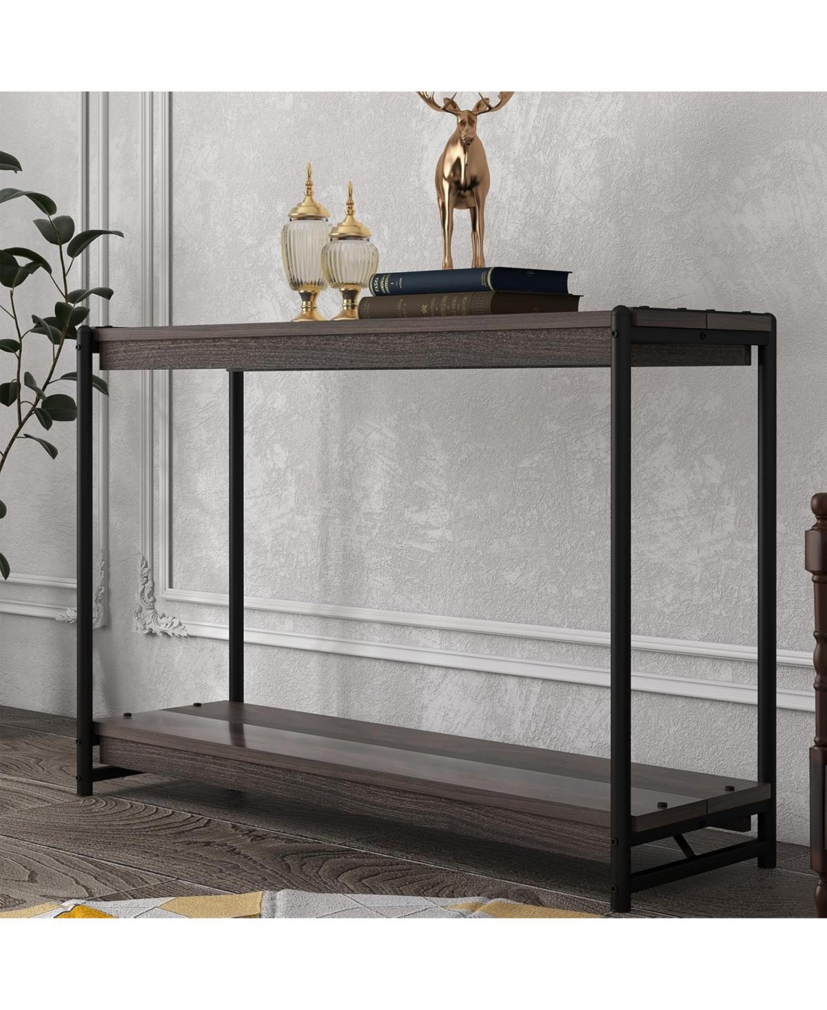 Click here for gaomon 40" Entryway Table - Console Table wit... prices