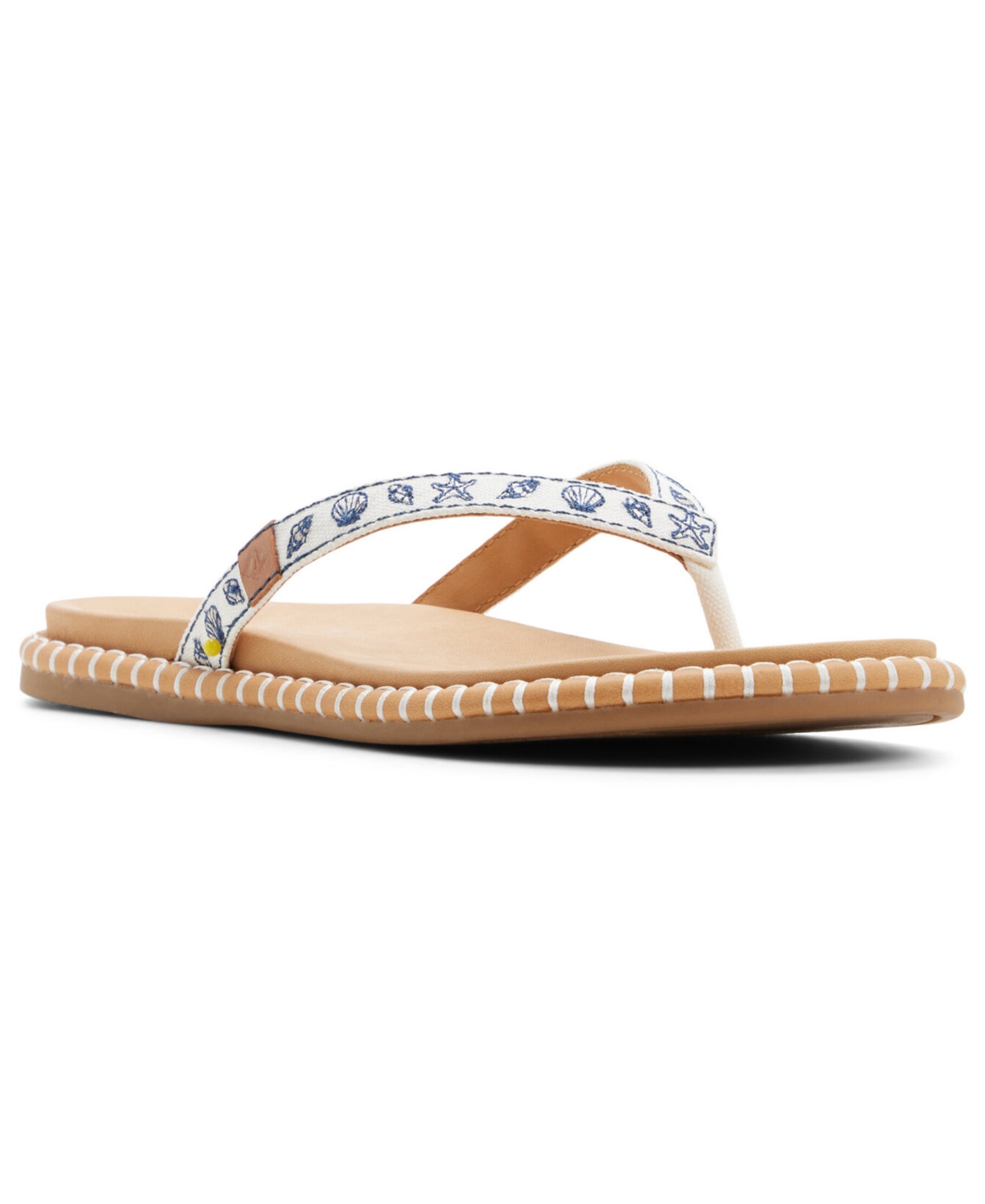 Click here for Sperry Womens Isla Slip-On Thong Sandals - White a... prices
