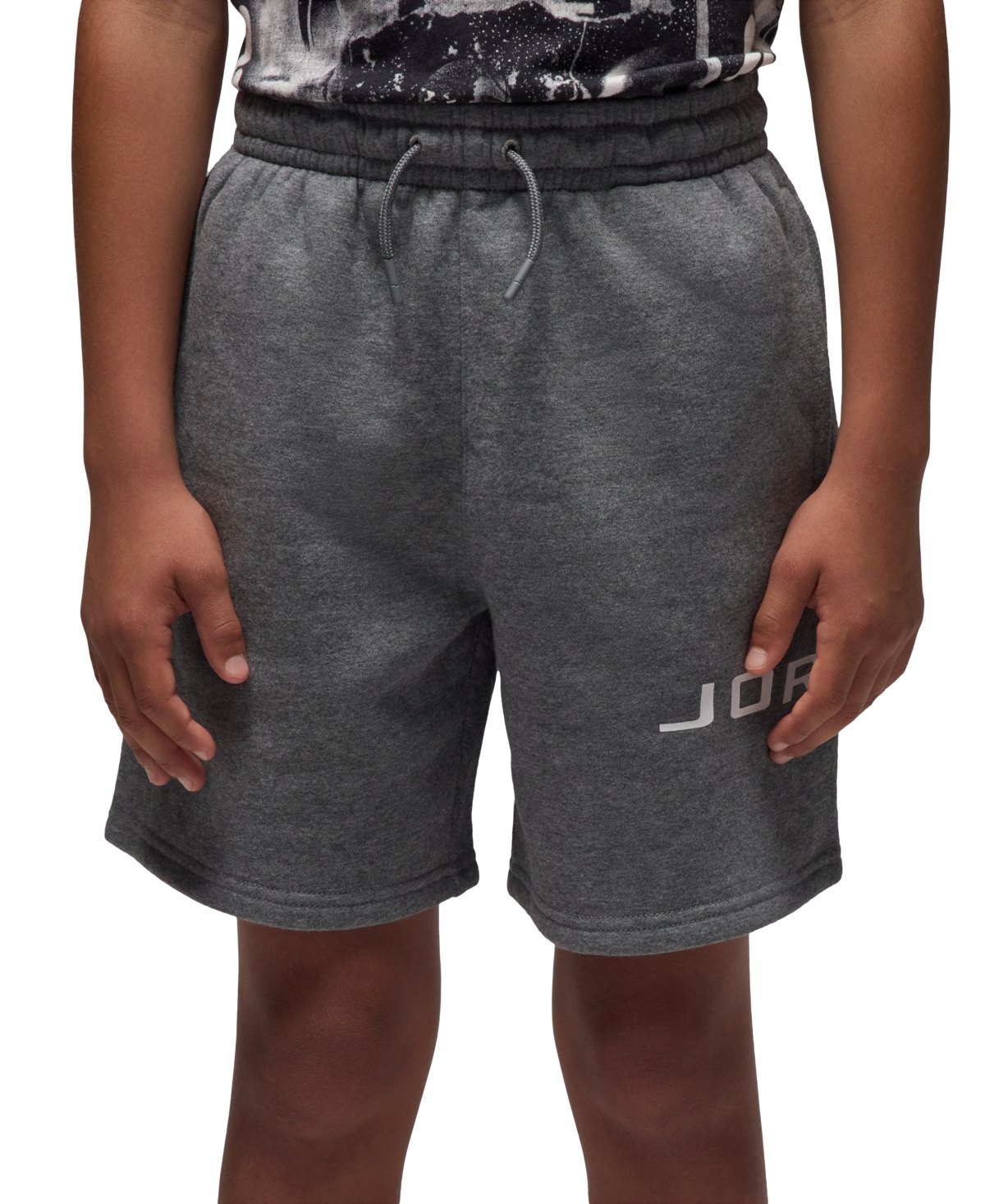 Click here for Jordan Boys 8-18 Baseline Elastic Waist Fleece Sho... prices