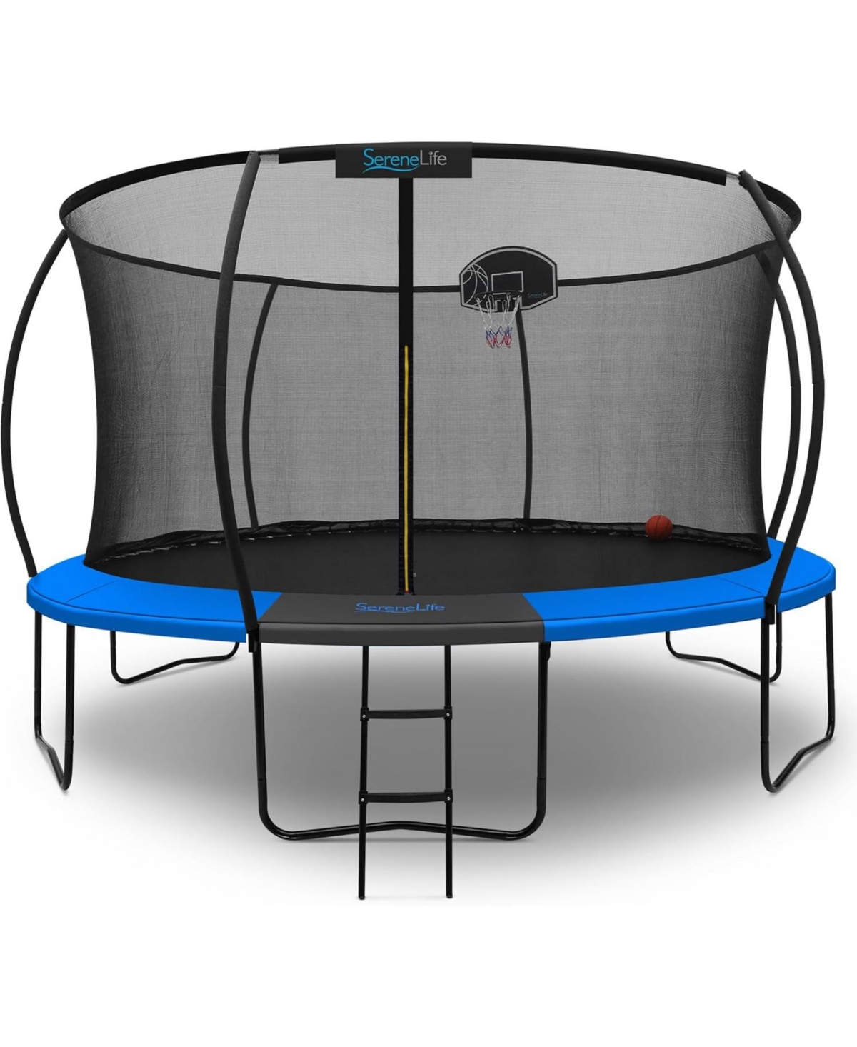 Click here for “SereneLife Outdoor Trampoline with Enclosu... prices