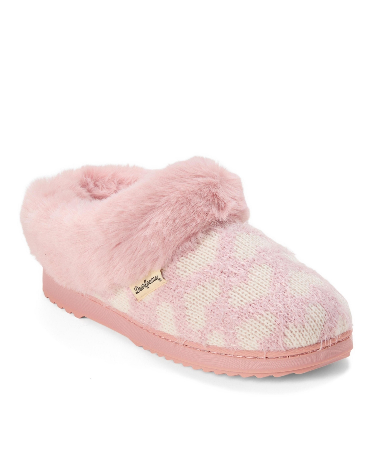 Click here for Dearfoams Womens Hannah Knit Clog House Shoe Slipp... prices