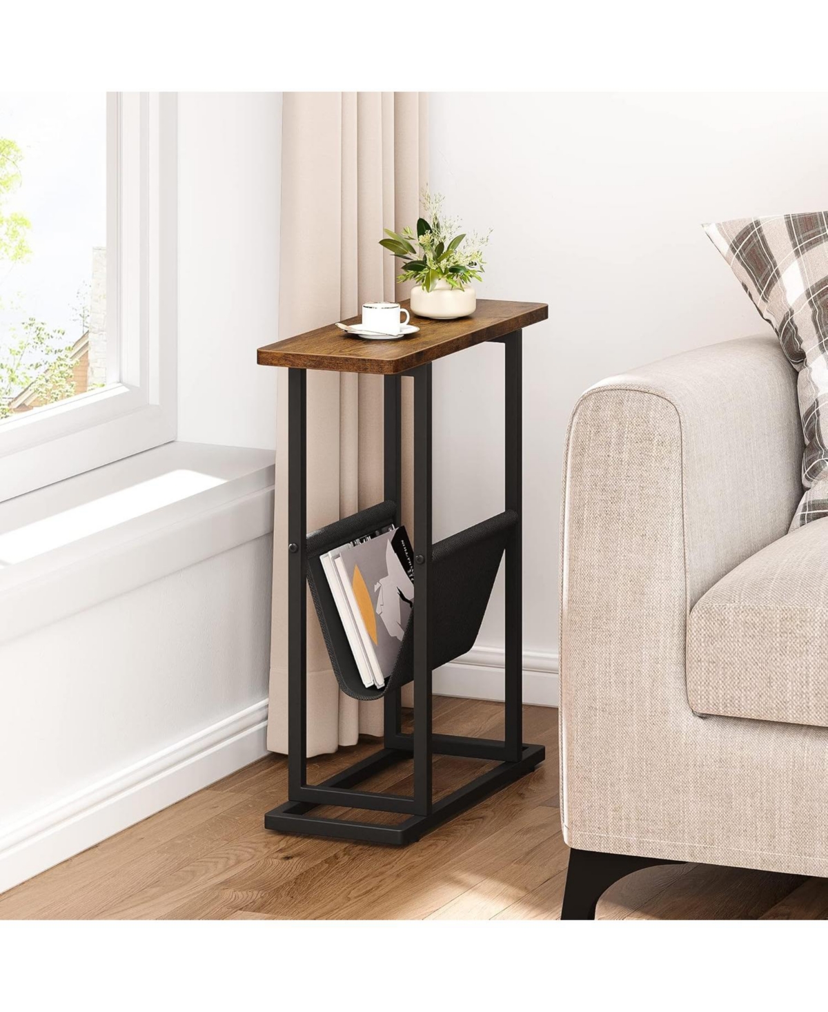 Click here for Gaomon Narrow Side Table for Small Spaces  Slim Be... prices