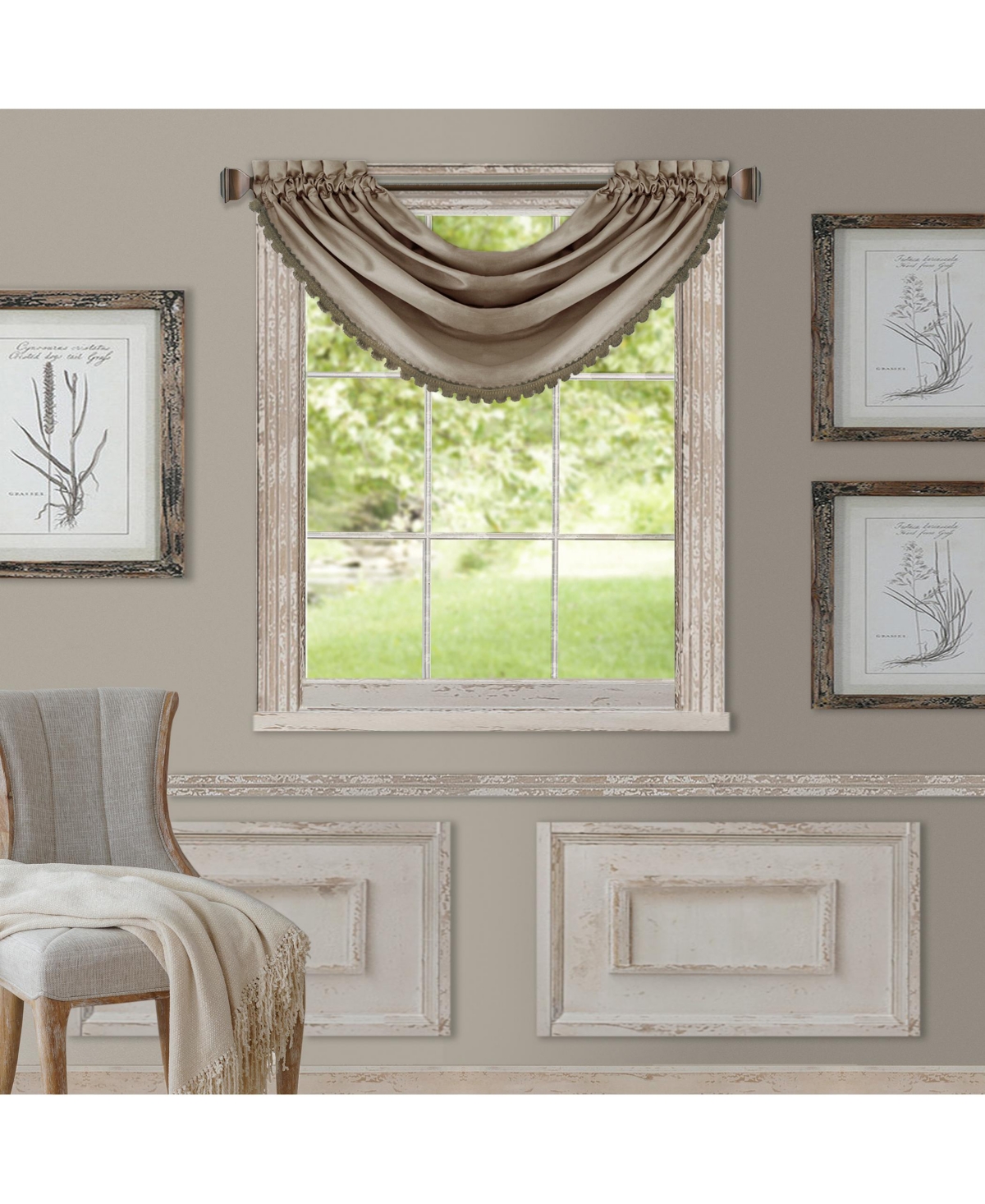Click here for Elrene Home Fashions All Seasons Waterfall Window... prices