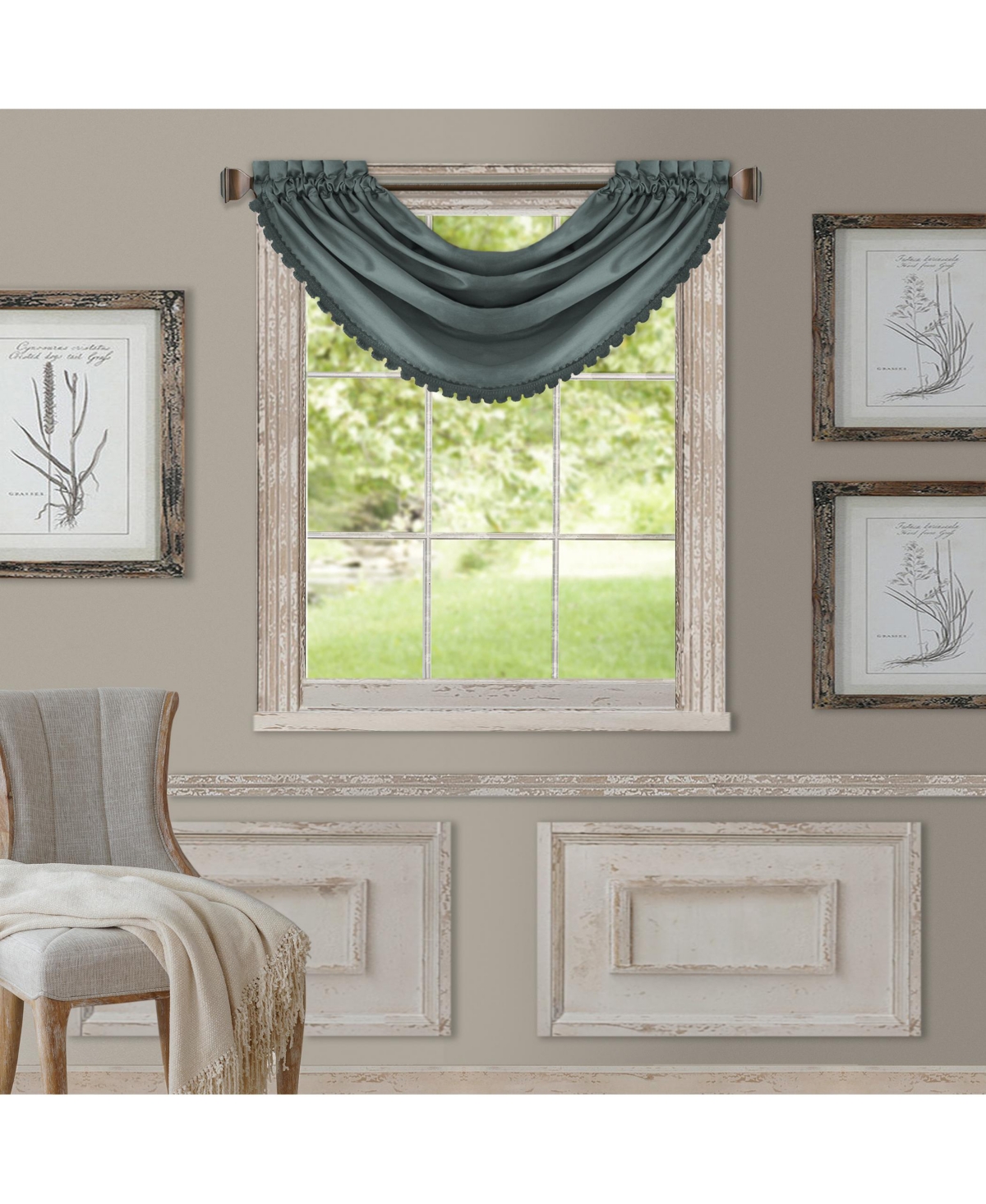 Click here for Elrene Home Fashions All Seasons Waterfall Window... prices