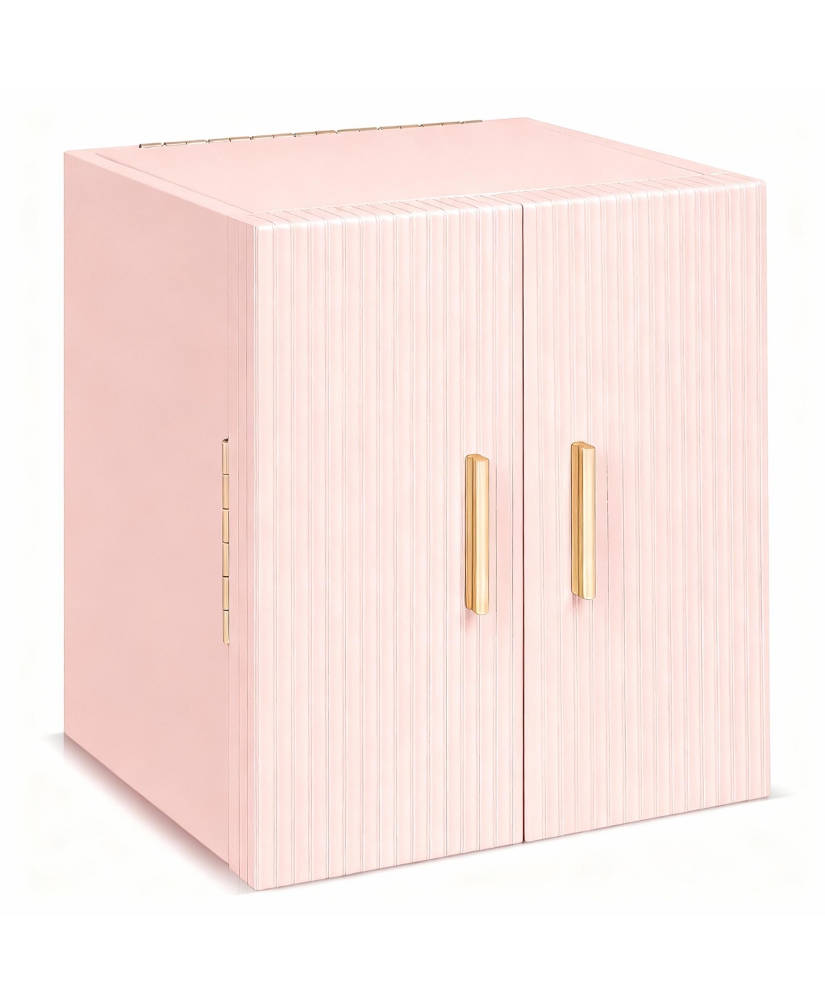 Click here for Yigii 4-Tier Jewelry Box with Mirror & Drawers - S... prices