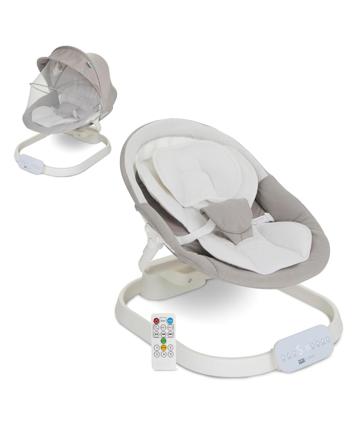 Click here for Evolur Baby evolur Comfort Cocoon Swing: Tuya voic... prices