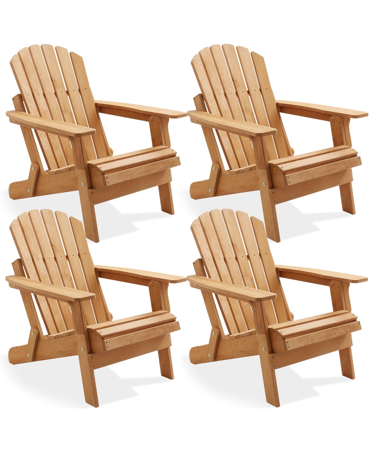 Click here for Casafield Folding Adirondack Chair  Cedar Wood Out... prices