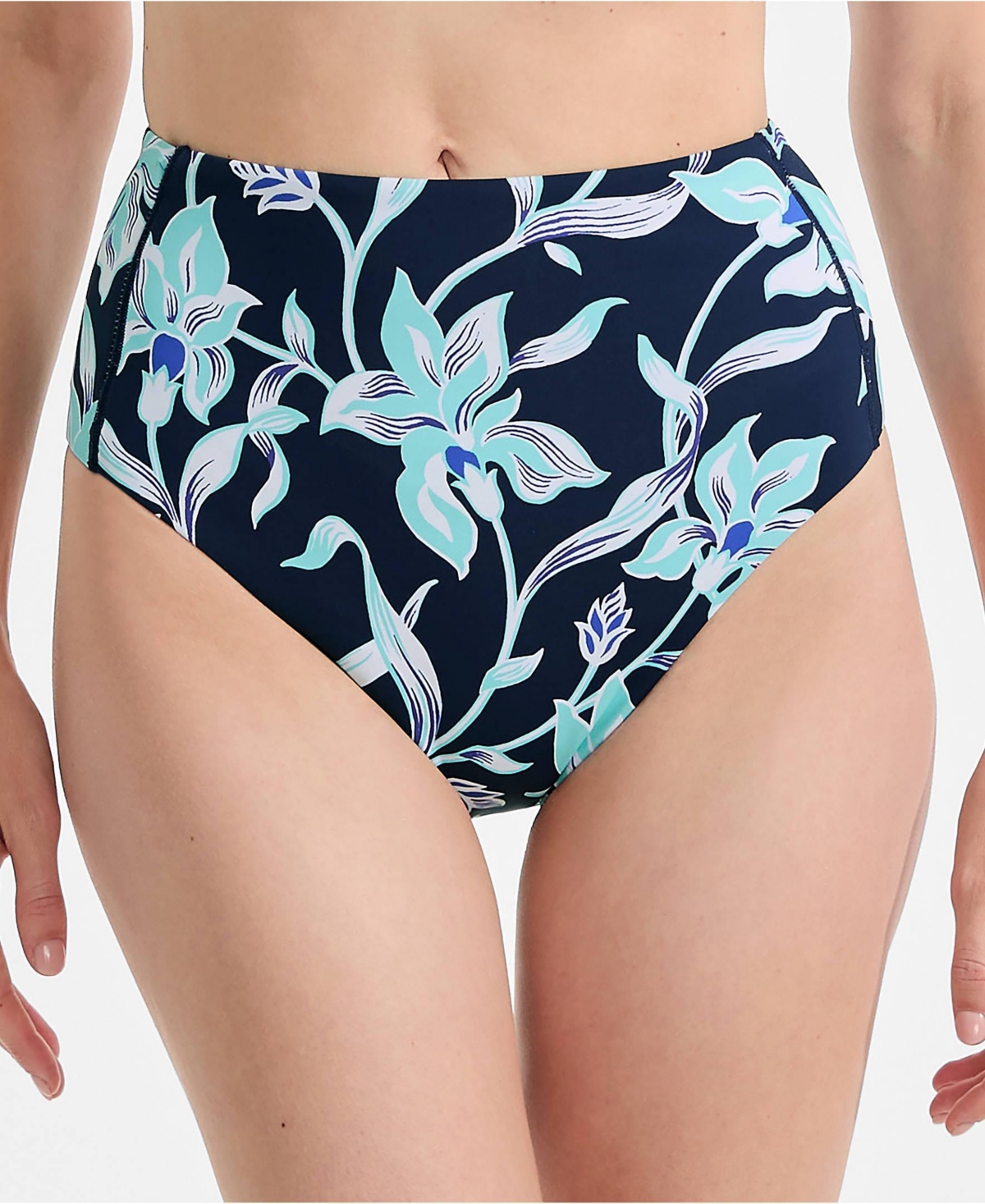 Click here for Lands End Womens Tugless QuickDry High Waisted Hig... prices