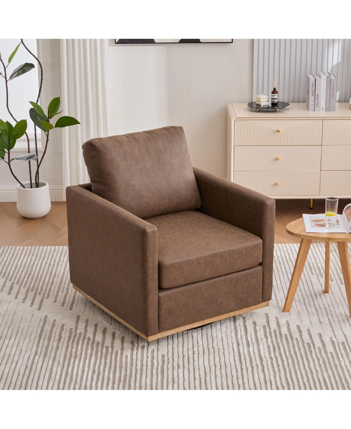 Click here for Clihome Modern Swivel Accent Chair  360° Rota... prices