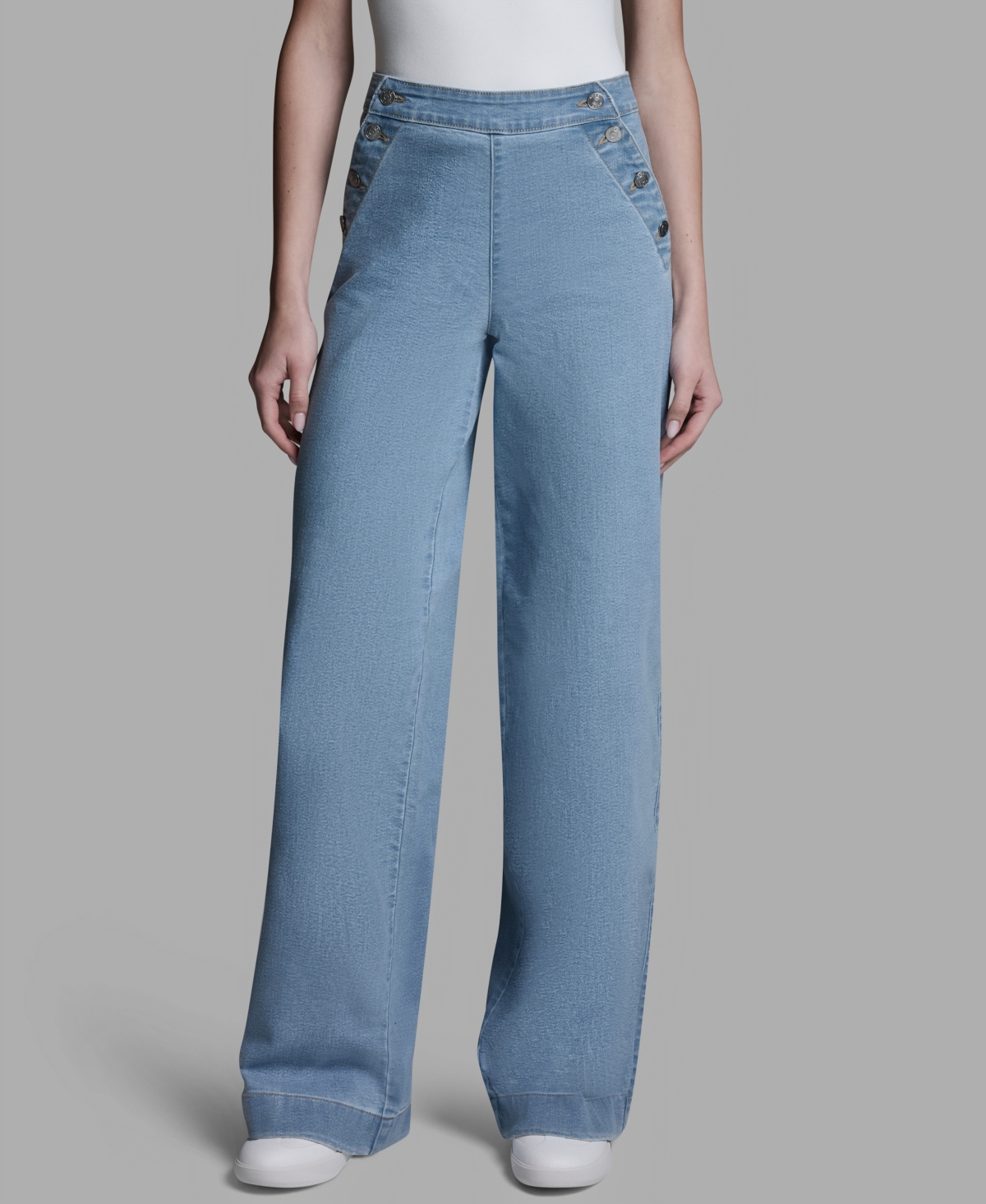 Click here for Bcbg Womens Elasticated Waistband Loose Fit Sailor... prices