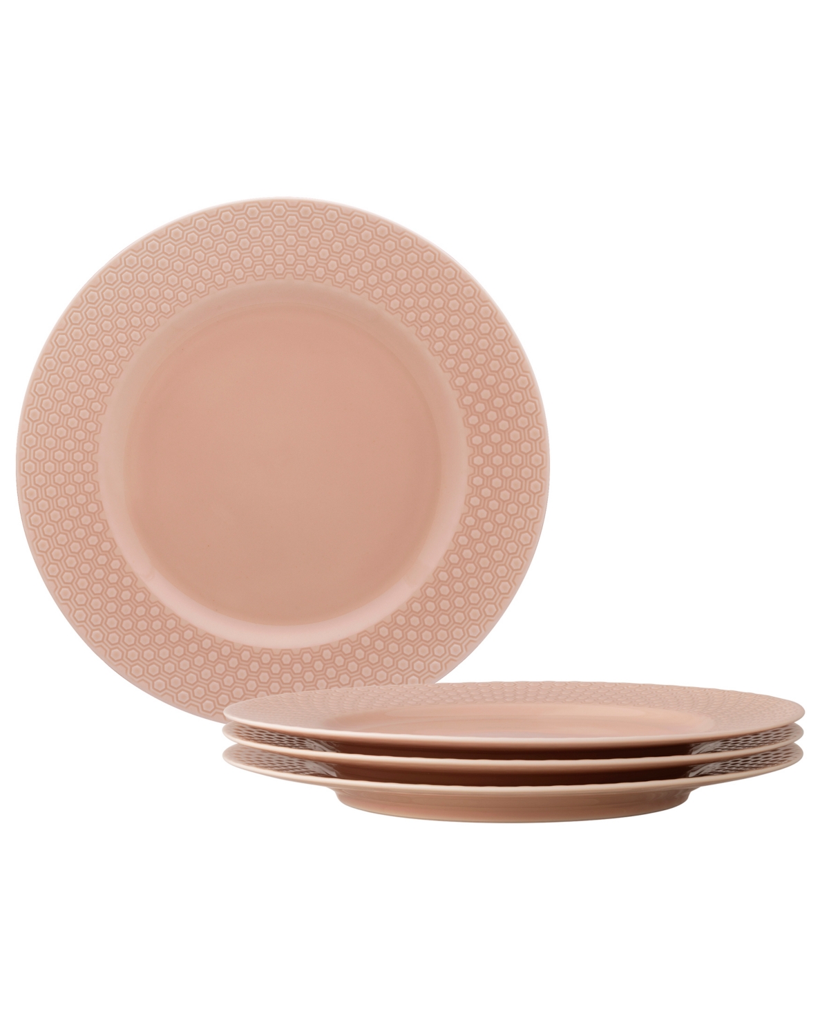 Click here for Noritake Kikko Dinner Plates  Set of 4 - Pink prices