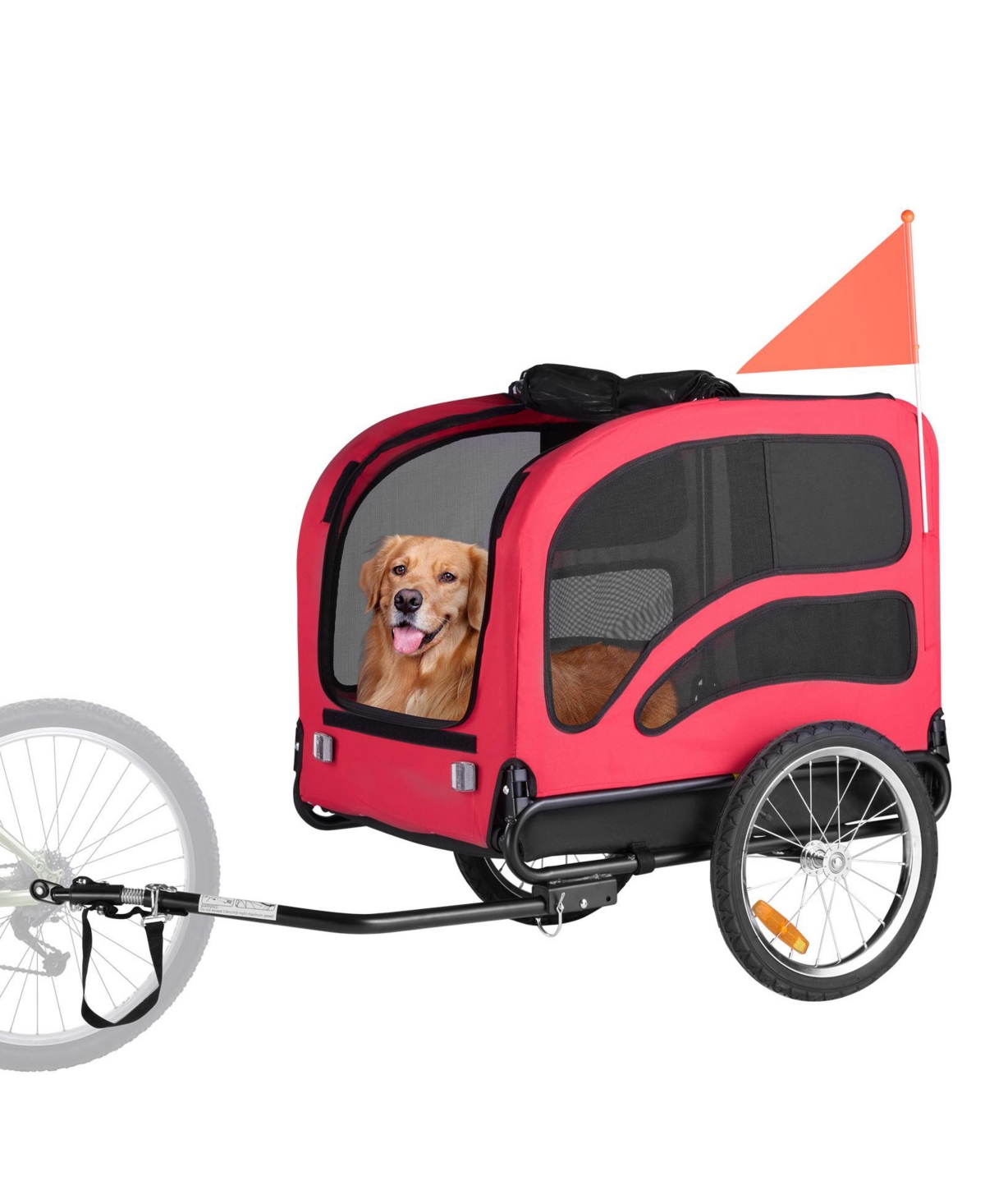 Click here for Aostirmotor Heavy-Duty Dog Bike Trailer  Up to 100... prices