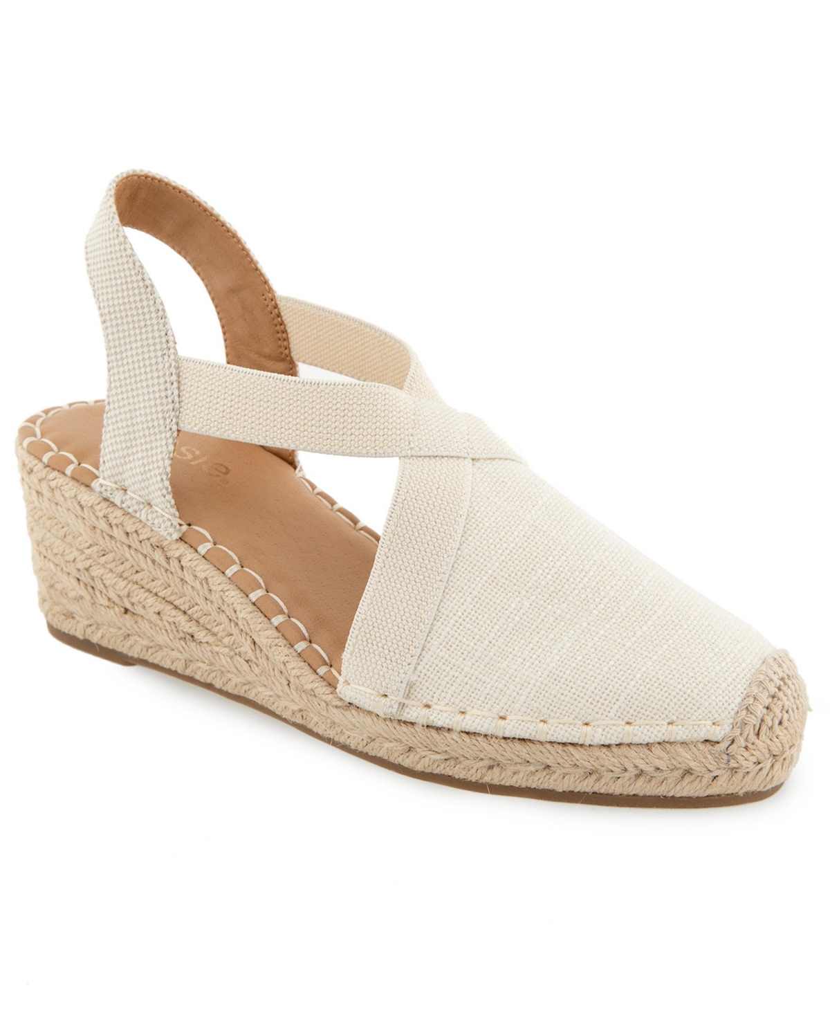 Click here for Kensie Womens Davina Wedge Espadrille - Off white prices