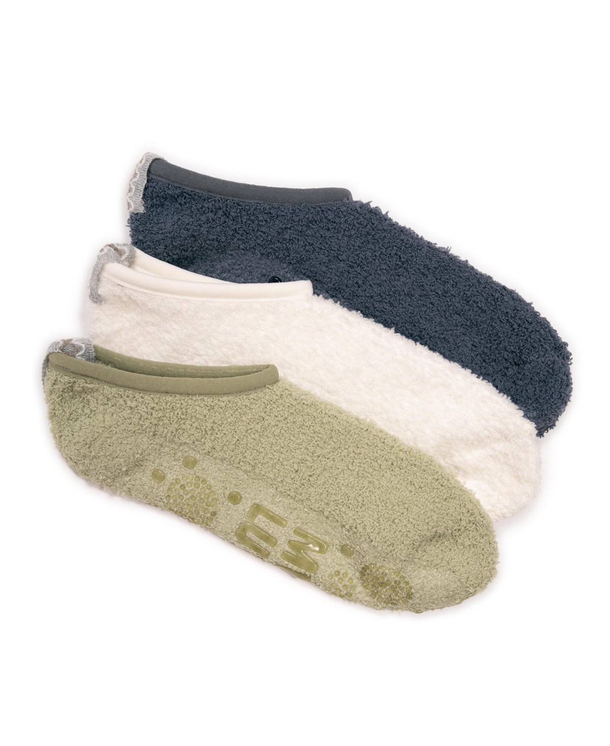 Click here for Muk Luks Womens Ballerina Cozy Socks with Grippers... prices