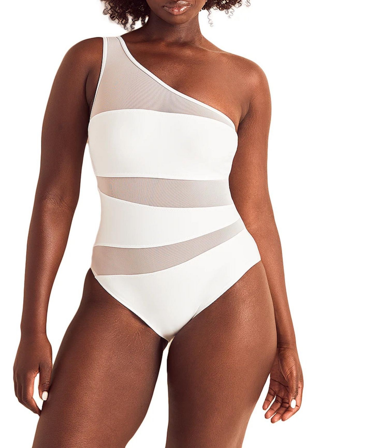 Click here for Adore Me Womens Kimora Swimwear One Piece - White prices