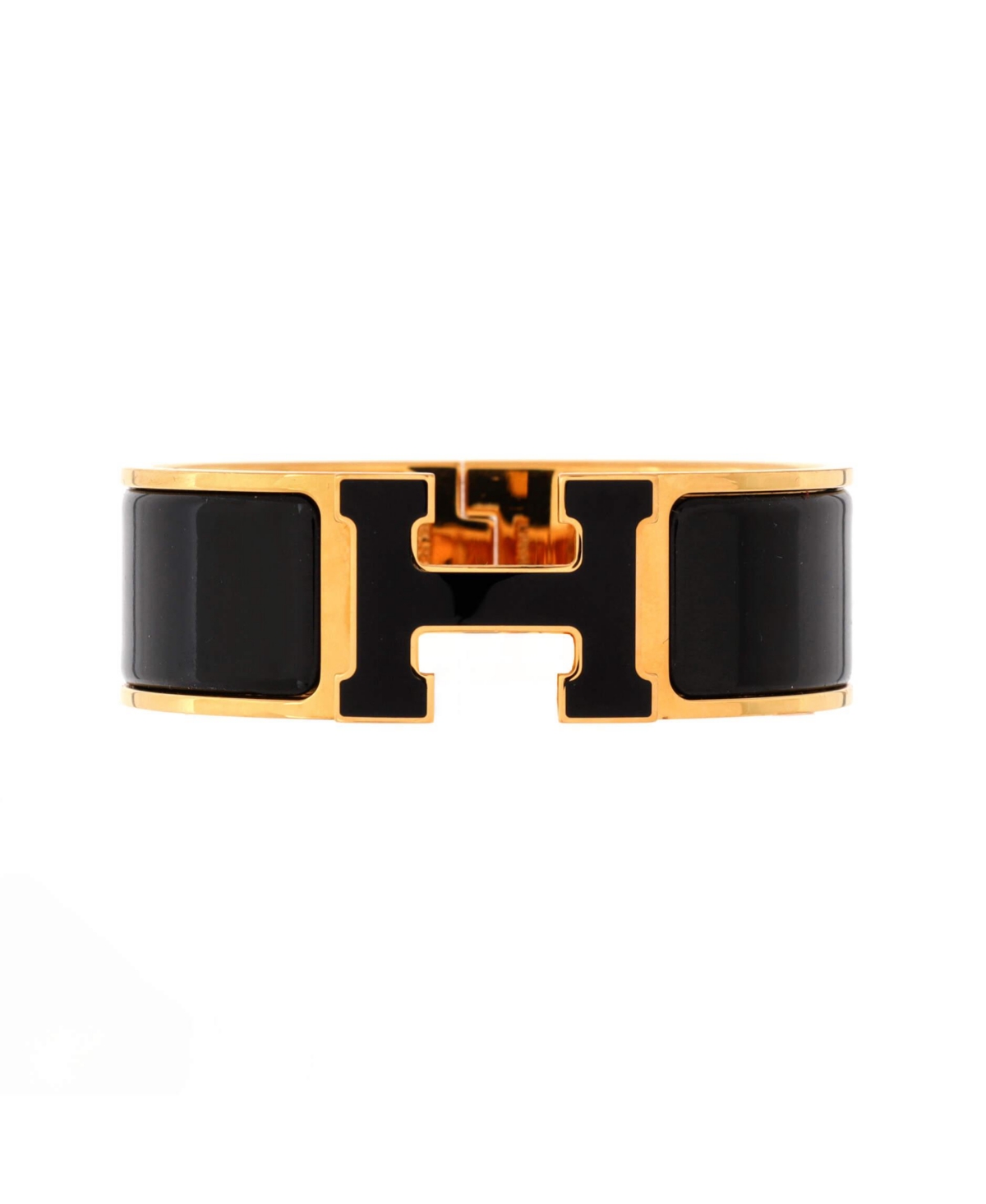 Click here for Pre-Owned HERMES Clic H Bracelet - Enamel prices