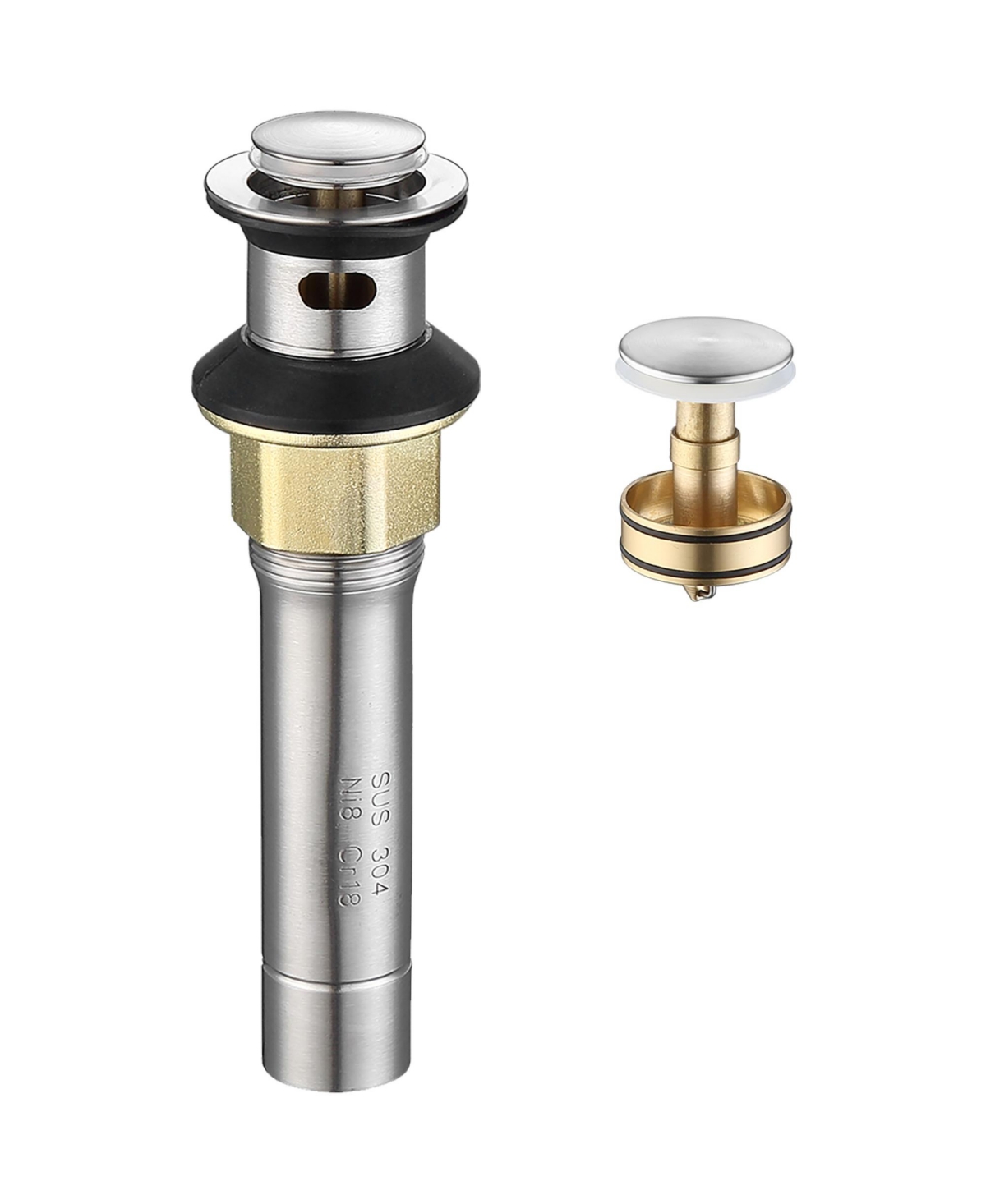 Click here for Rainsken Bathroom Sink Drain - Pop-Up Drain Stoppe... prices