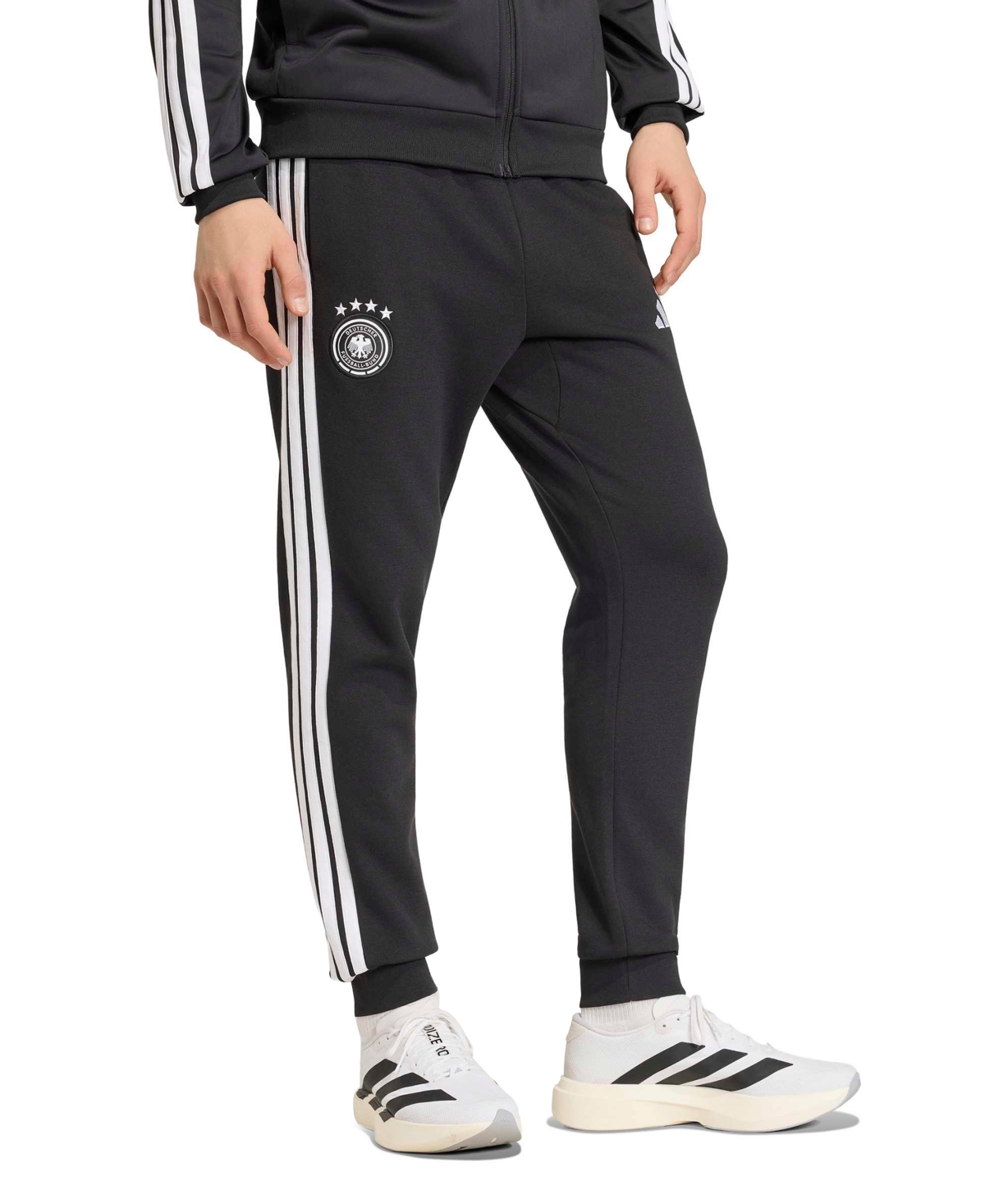 Click here for adidas Mens Germany Dna Regular-Fit Pants - Black prices