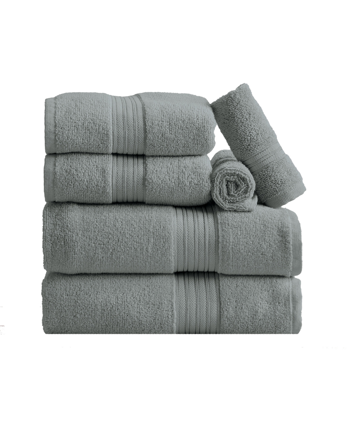 Click here for Linery & Co. Quick-Drying Cotton 6-Piece Bath Towe... prices
