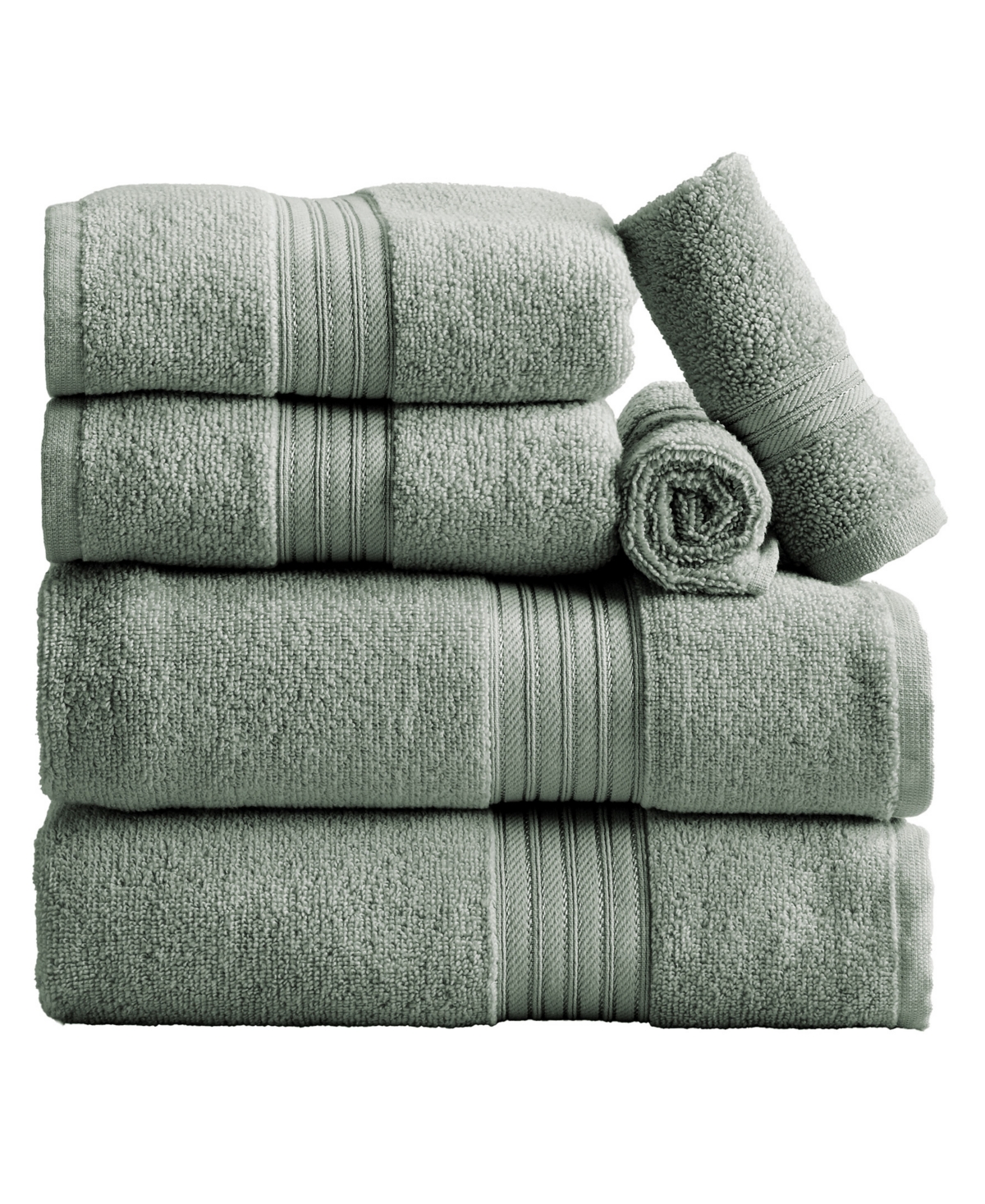 Click here for Linery & Co. Quick-Drying Cotton 6-Piece Bath Towe... prices