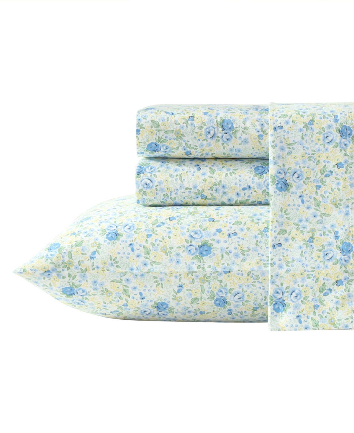 Click here for Laura Ashley Rowena 300-Thread Count Cotton Sateen... prices