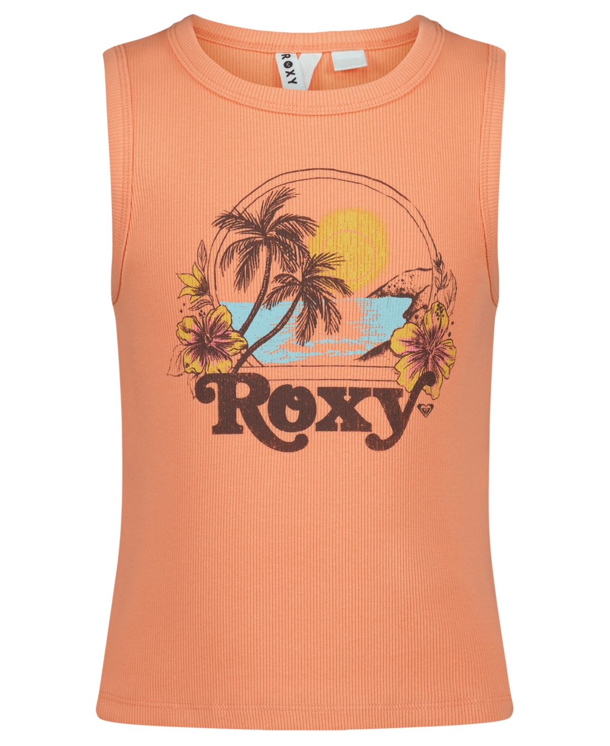Click here for Roxy Girls 7-16 Crewneck Sleeveless Tank Top - Pea... prices