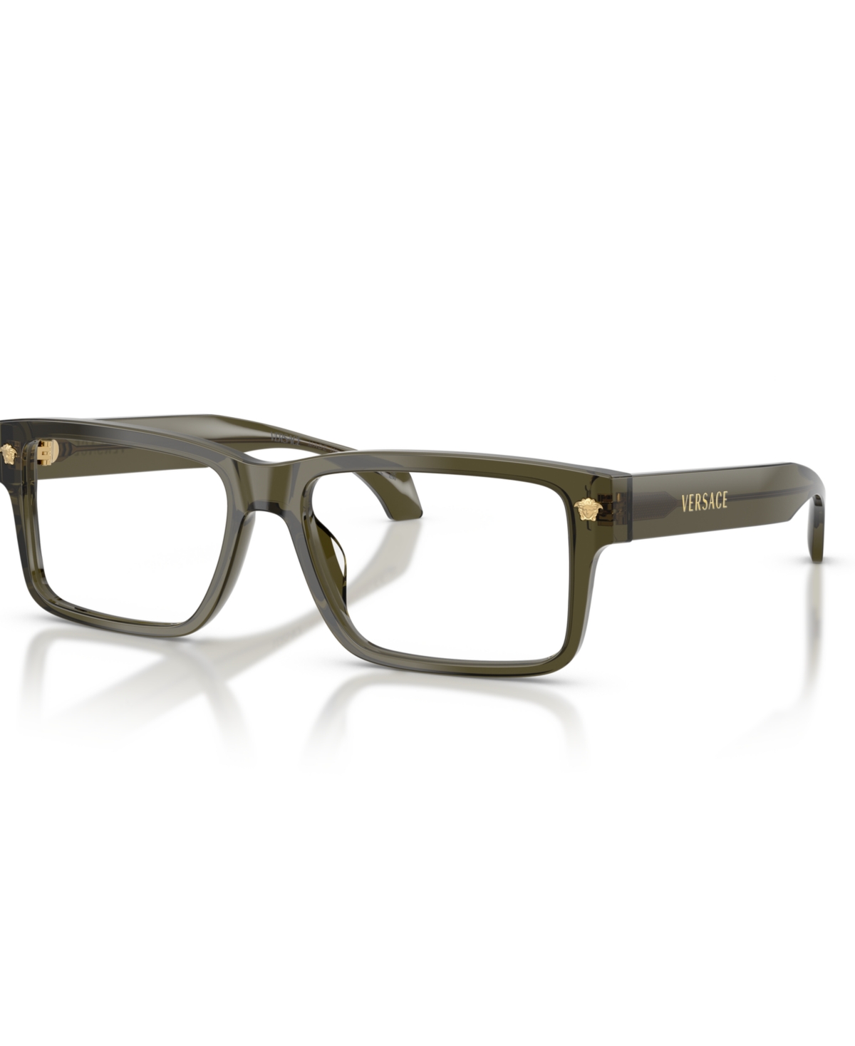 Click here for Versace Mens Rectangle Eyeglasses  VE3391U - Dark... prices