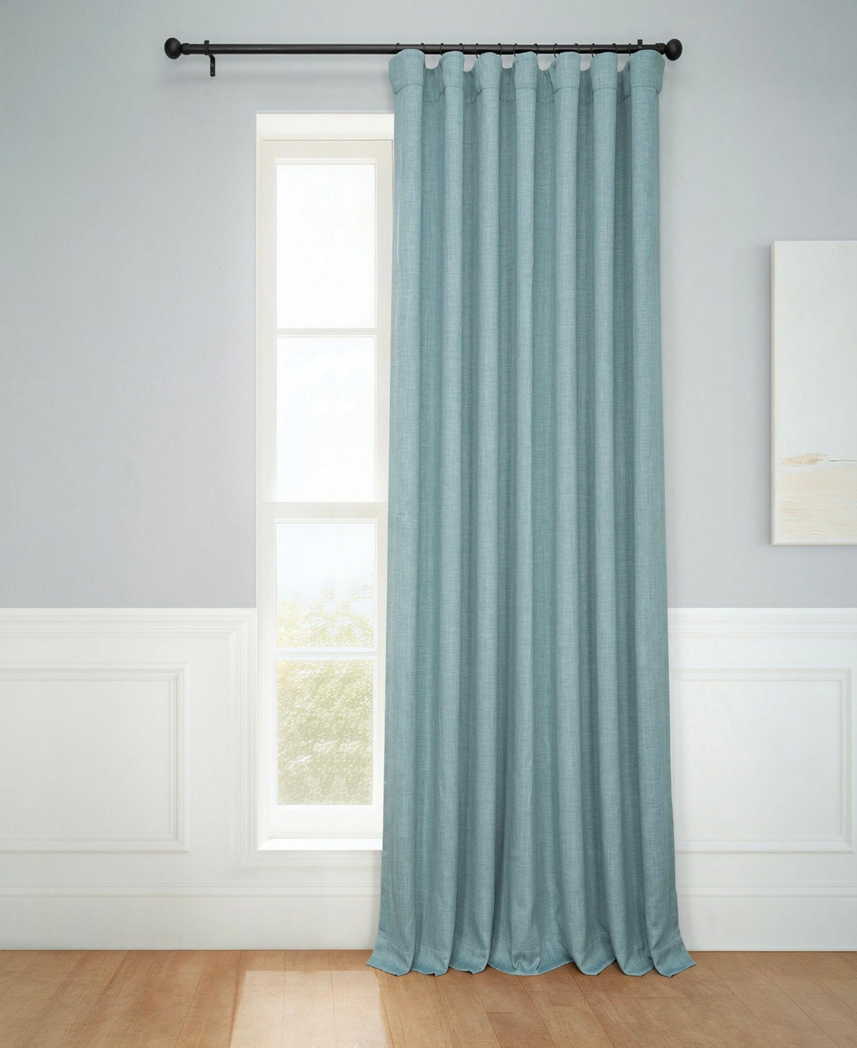 Click here for Half Price Drapes French Pleat Textured Faux Linen... prices