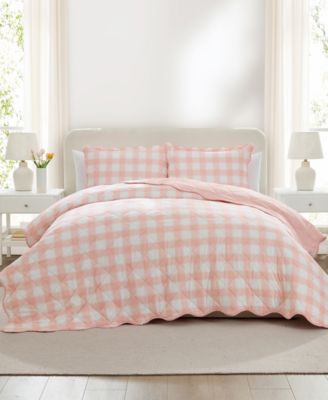 Click here for Hallmark Checkered Bliss Scalloped Quilt Sets prices