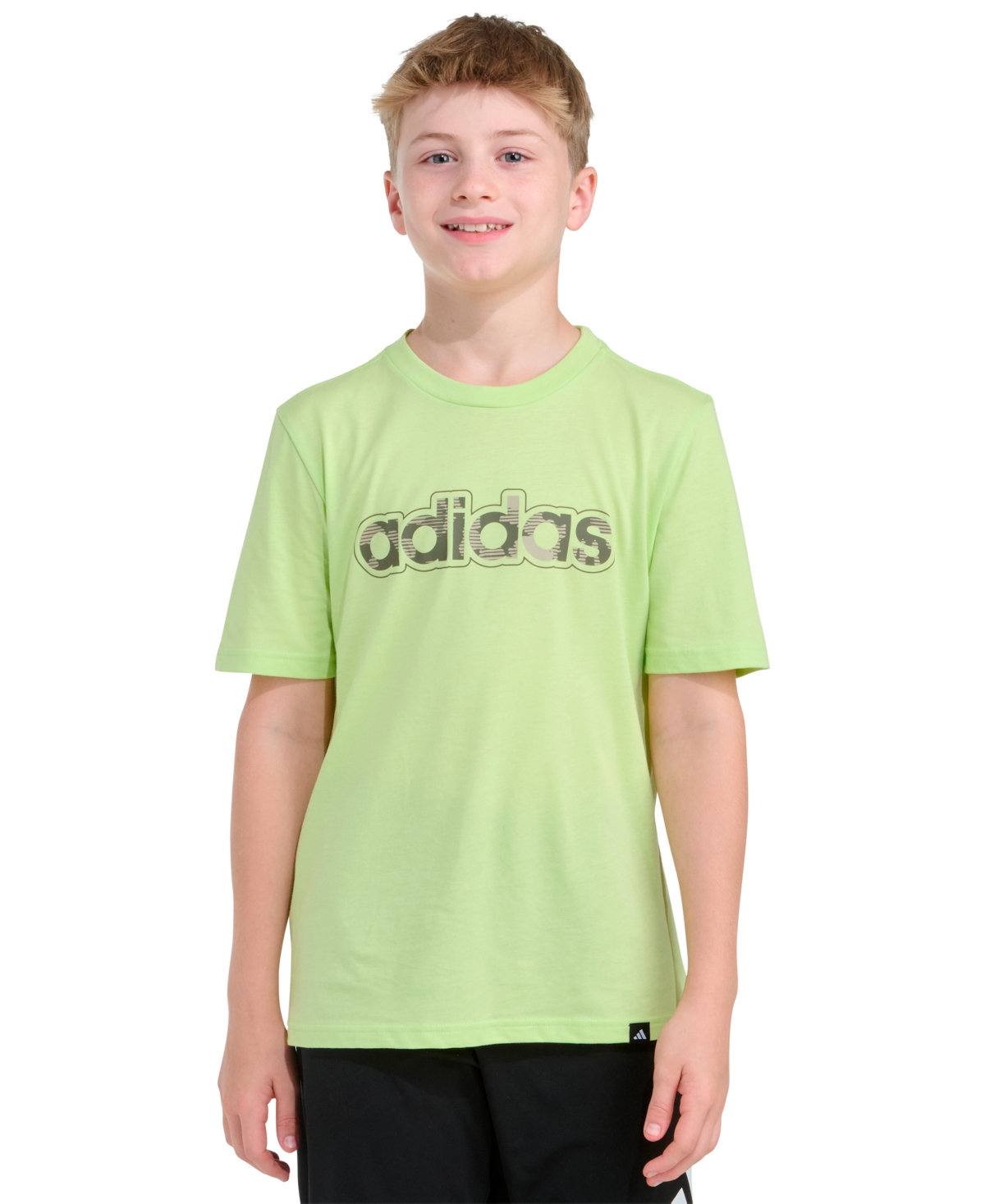 Click here for adidas Boys 8-20 Crewneck Lenticular Camo Linear T... prices