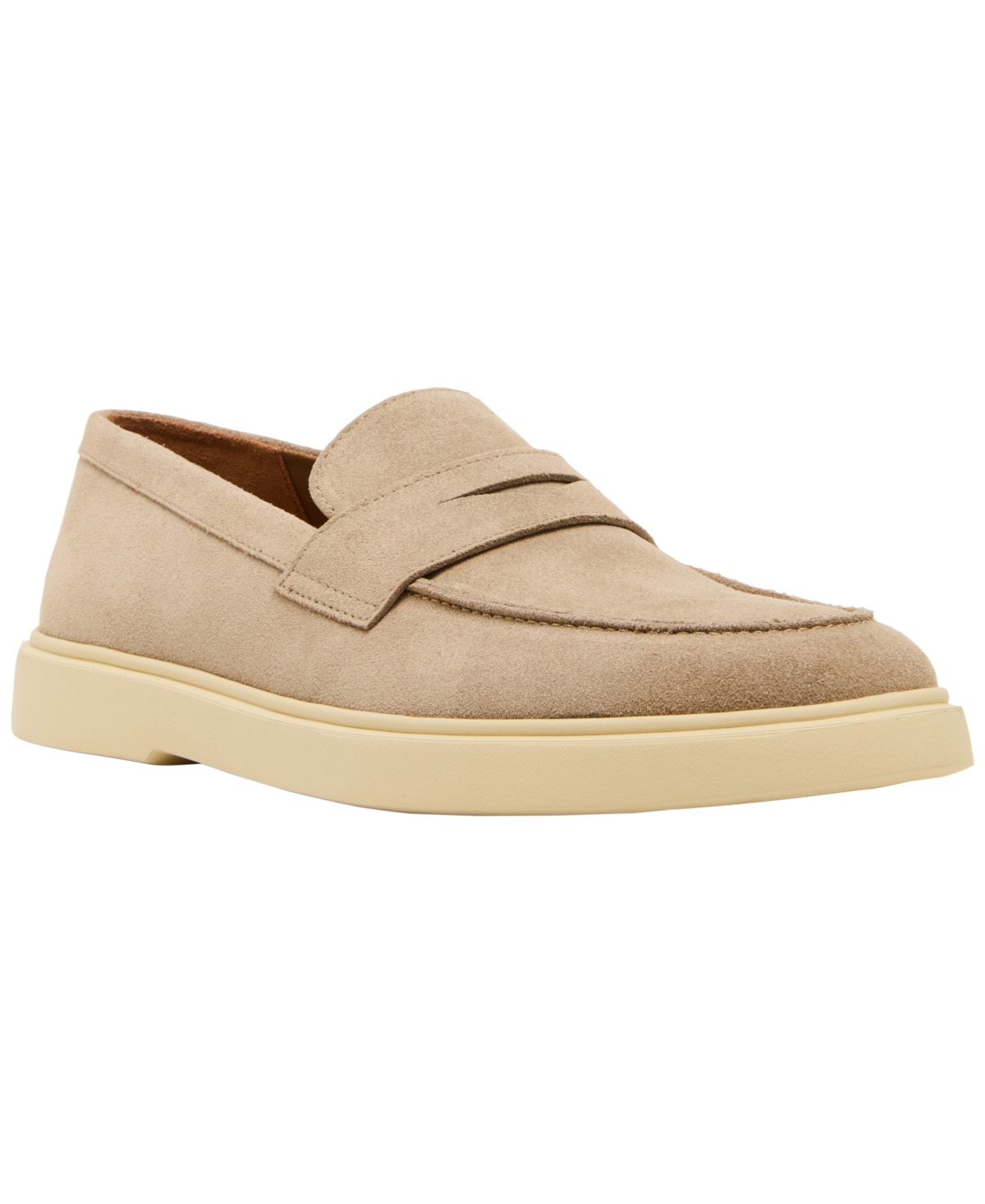 Click here for Steve Madden Mens Peplem Slip-On Shoes - Beige prices