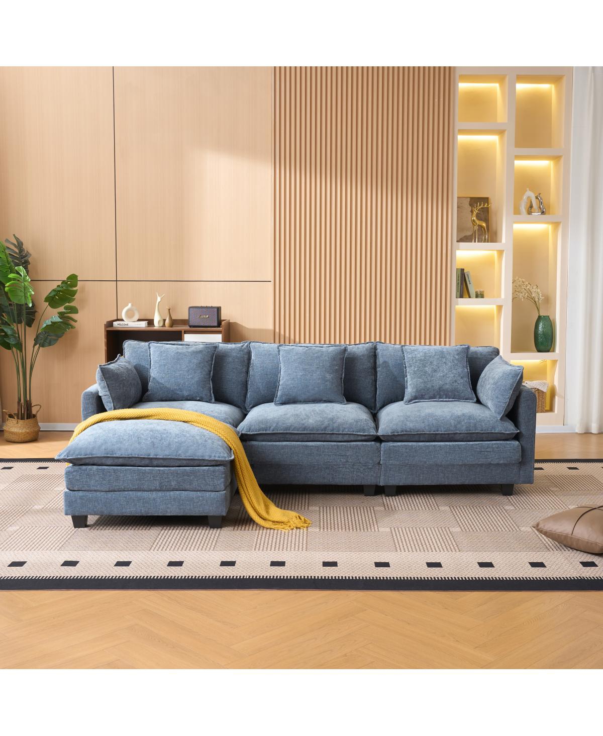 Click here for Streamdale Furniture 3-Seat Storage Ottoman Sectio... prices