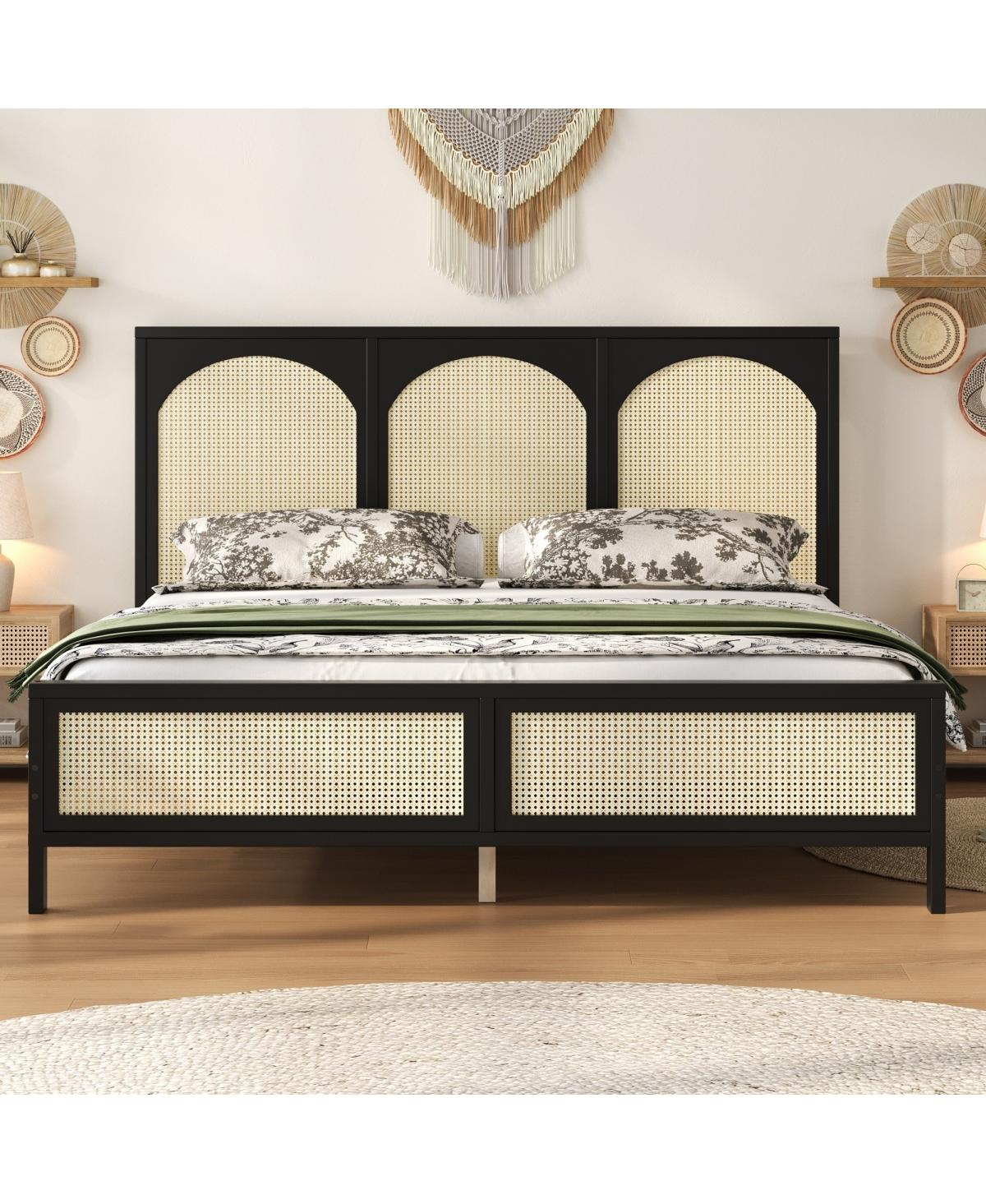 Click here for Streamdale Furniture King Size Wood Platform Bed w... prices