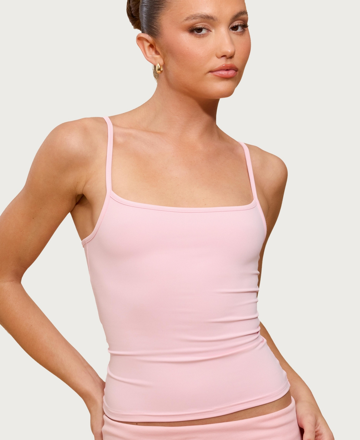 Click here for Edikted Womens Blonka Tank Top - Pink prices