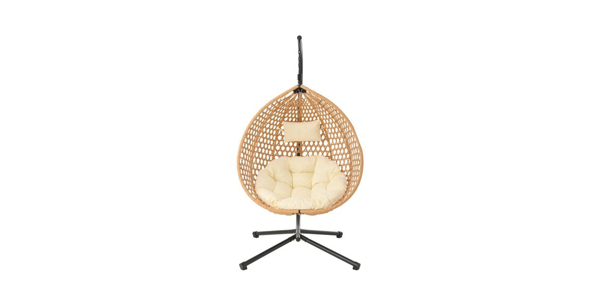 Click here for Flynama Outdoor Garden Rattan Egg Swing Chair Hang... prices