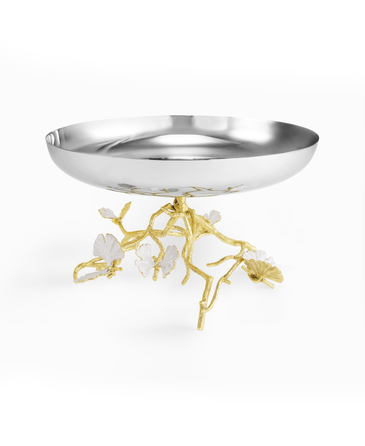 Click here for Michael Aram Butterfly Ginkgo Fruit Bowl - Silver... prices