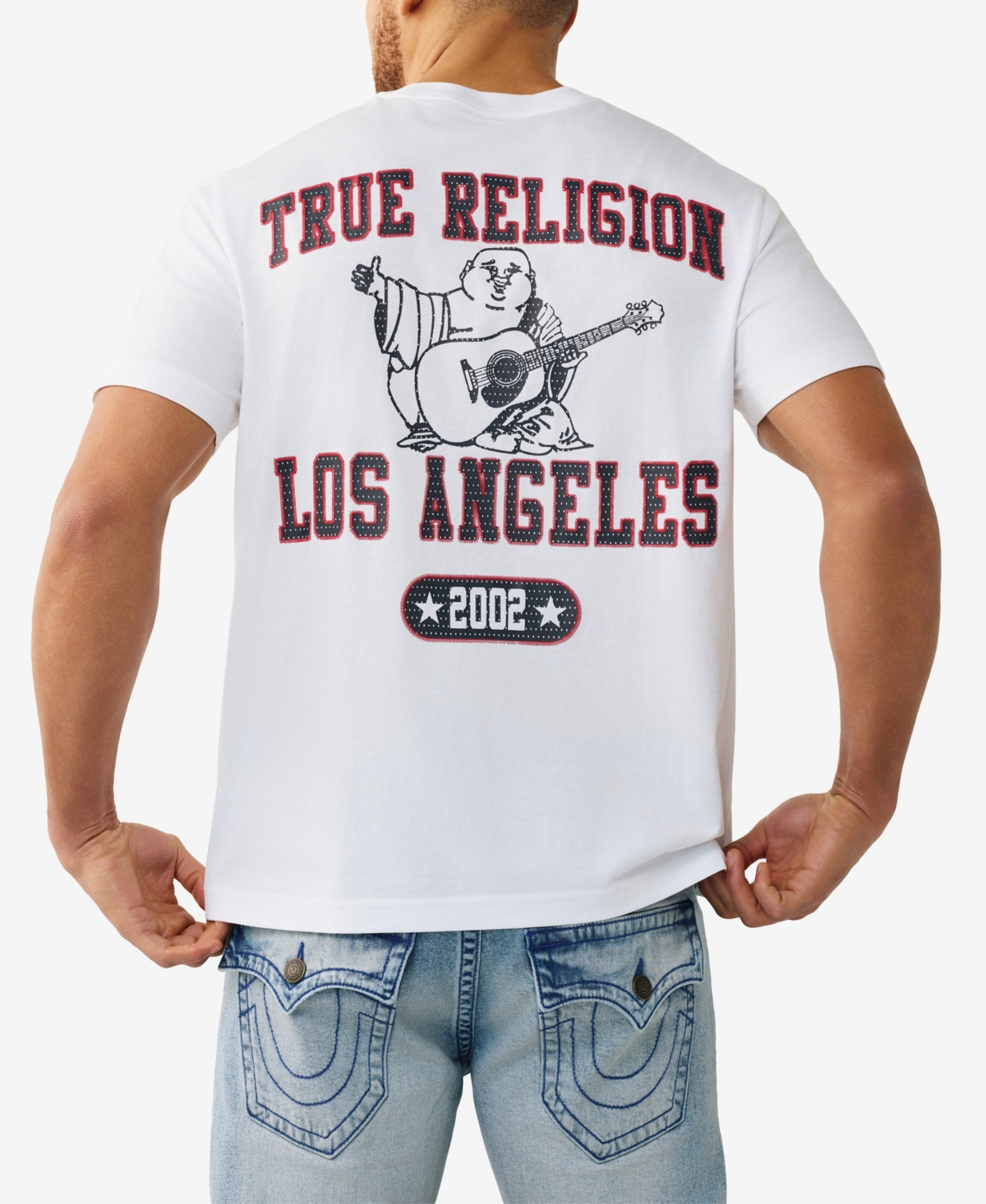 Click here for True Religion Mens Short-Sleeve Buddha T-Shirt - O... prices