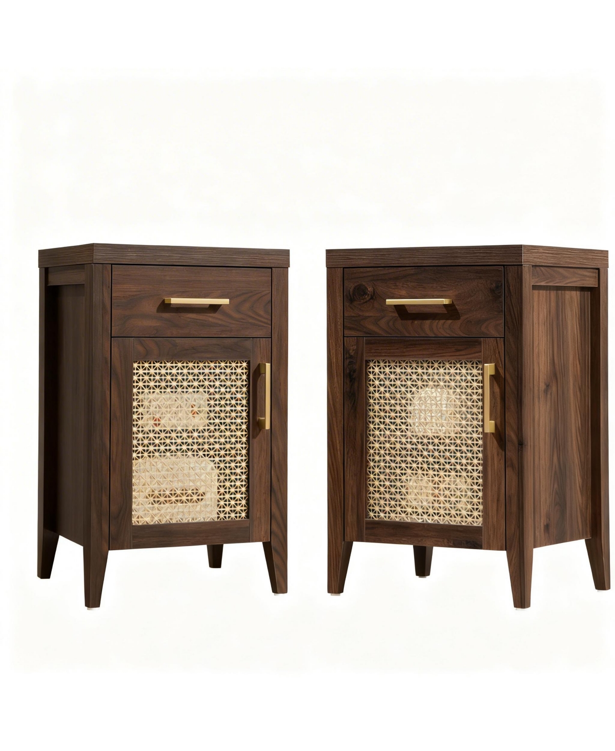 Click here for Yigii Mid-Century Modern Nightstand with Espresso... prices