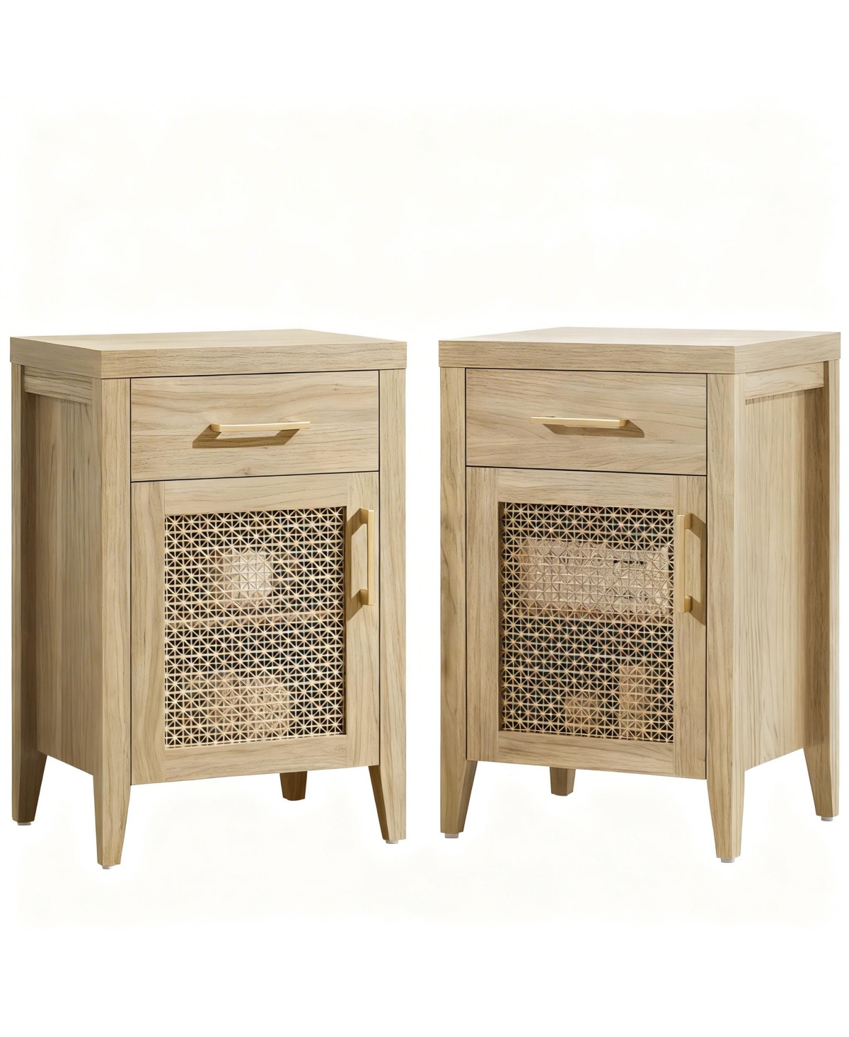 Click here for Yigii Mid-Century Modern Nightstand with Espresso... prices