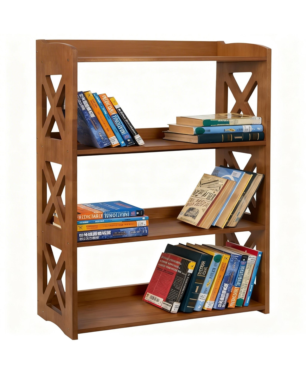 Click here for Yigii Wood Bookshelf for Small Spaces prices
