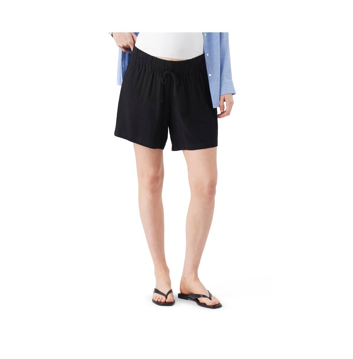 Click here for Ripe Maternity Womens Maternity Mae Short - Black prices