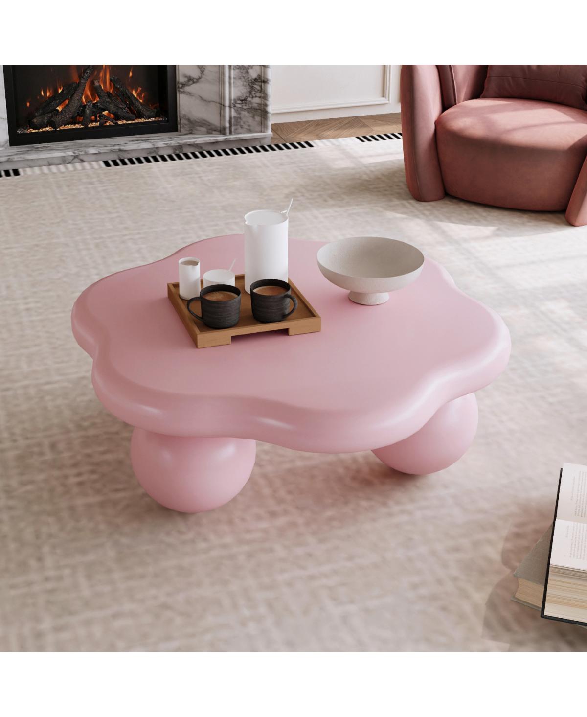 Click here for Streamdale Furniture Cloud Shaped Coffee Table  Pe... prices