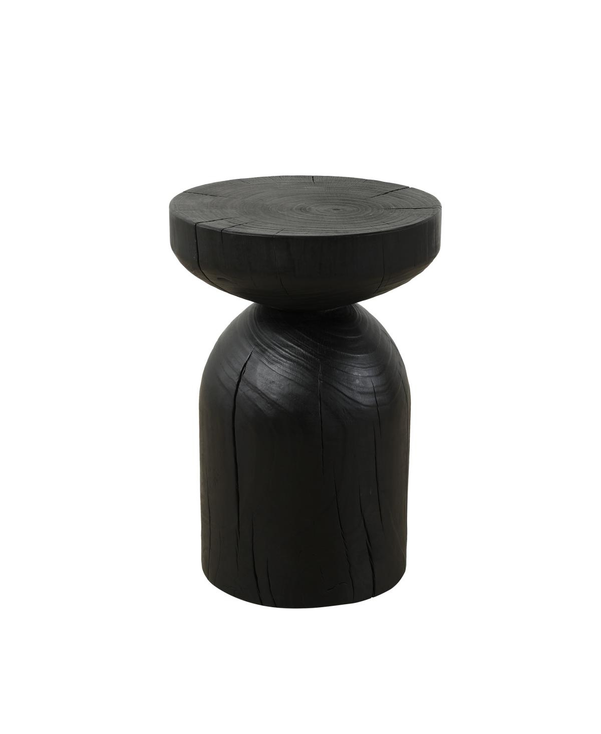 Click here for Streamdale Furniture Solid Mango Wood Black Round... prices