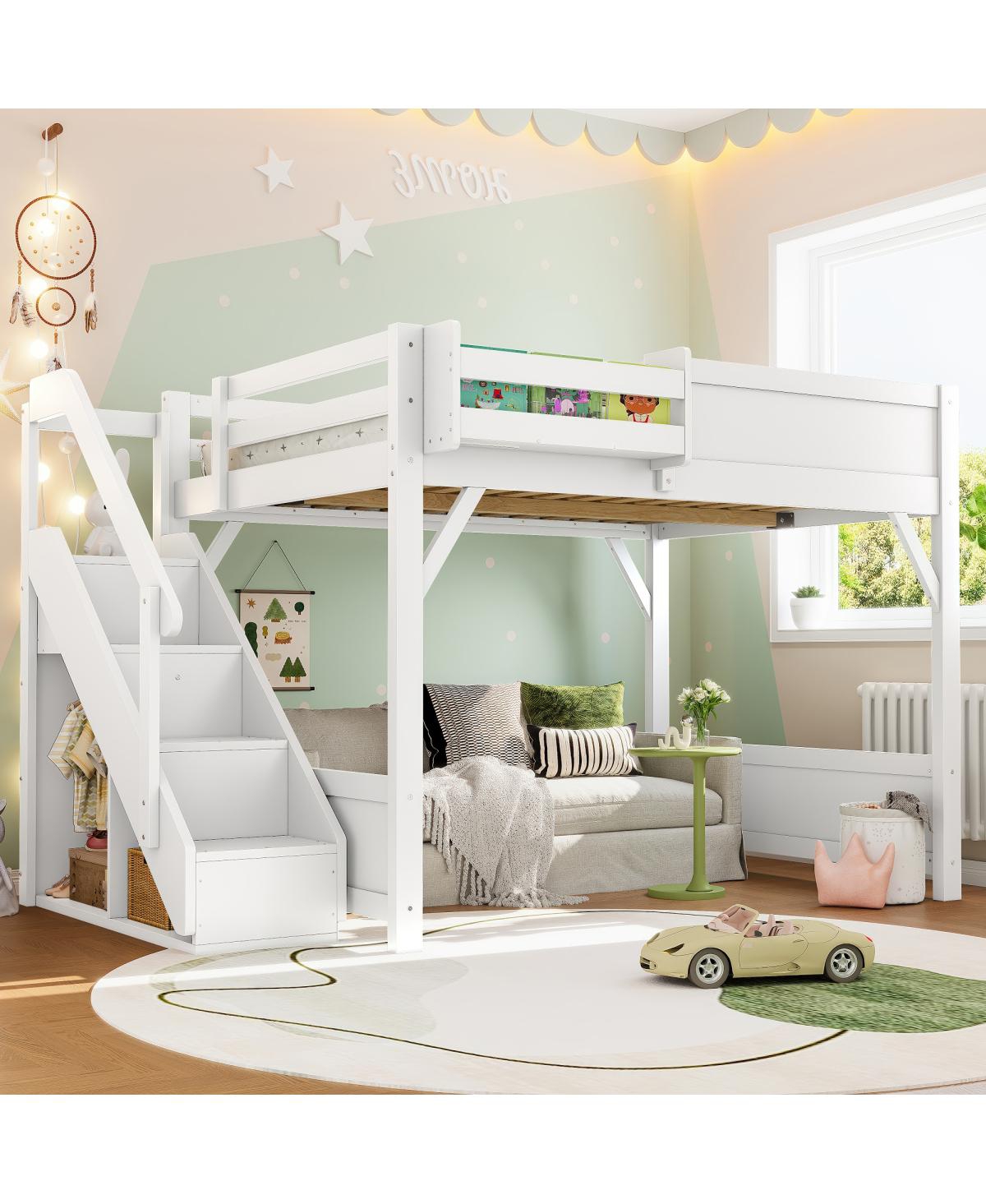 Click here for Streamdale Furniture Streamdale Loft Bed w/Wardrob... prices