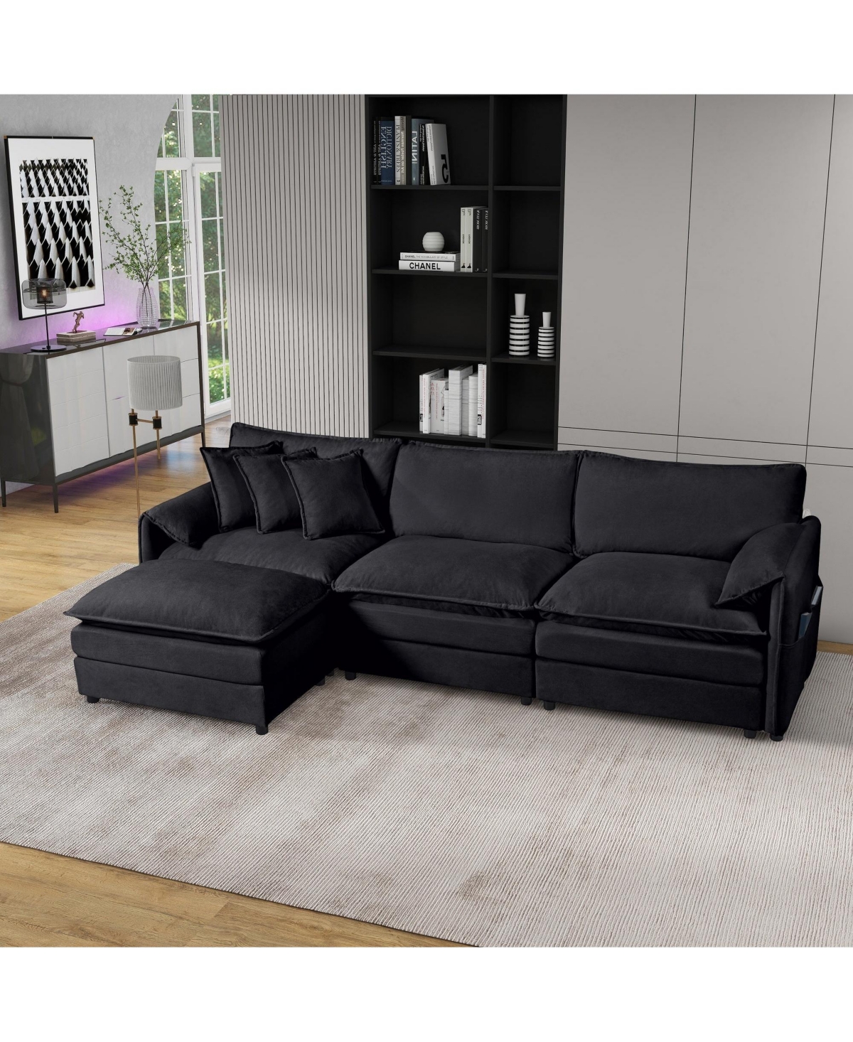 Click here for Boyel Living Modular Sectional Sofa   3-Seater Com... prices