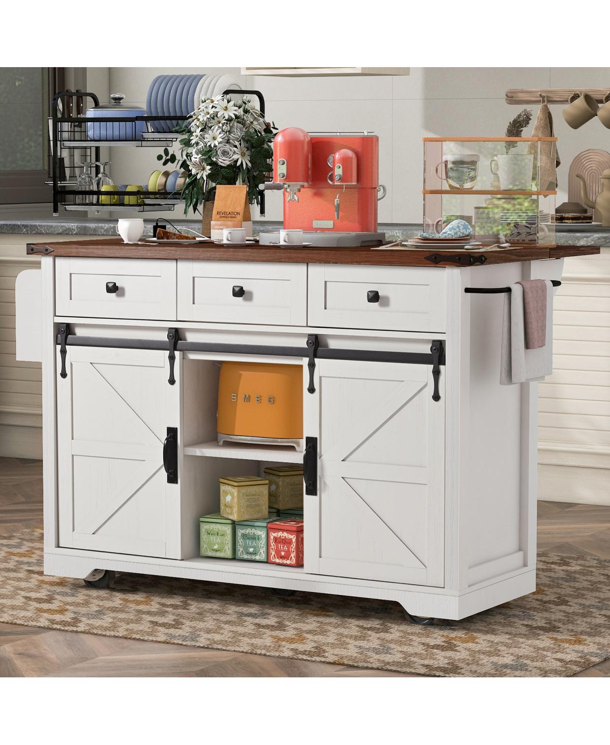 Click here for Streamdale Furniture 53.7" Farmhouse Kitchen... prices