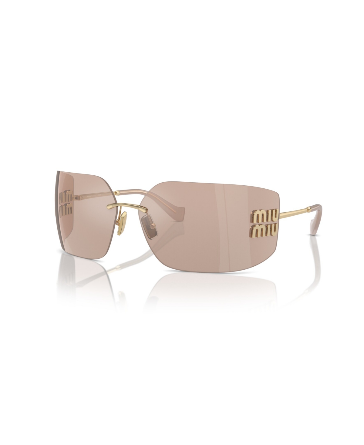 Click here for Miu Miu Womens Geometric Sunglasses  Mu 54YS - Pal... prices