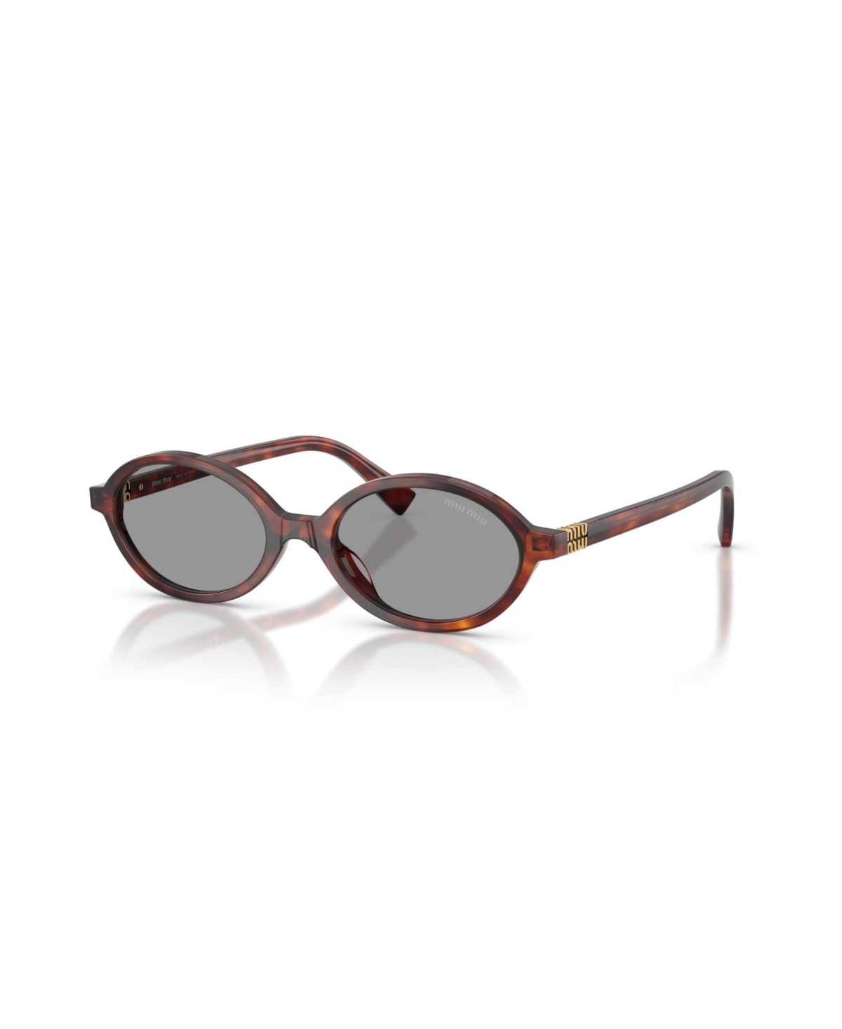 Click here for Miu Miu Womens Sunglasses Mu 04ZS - Havana Mahogan... prices