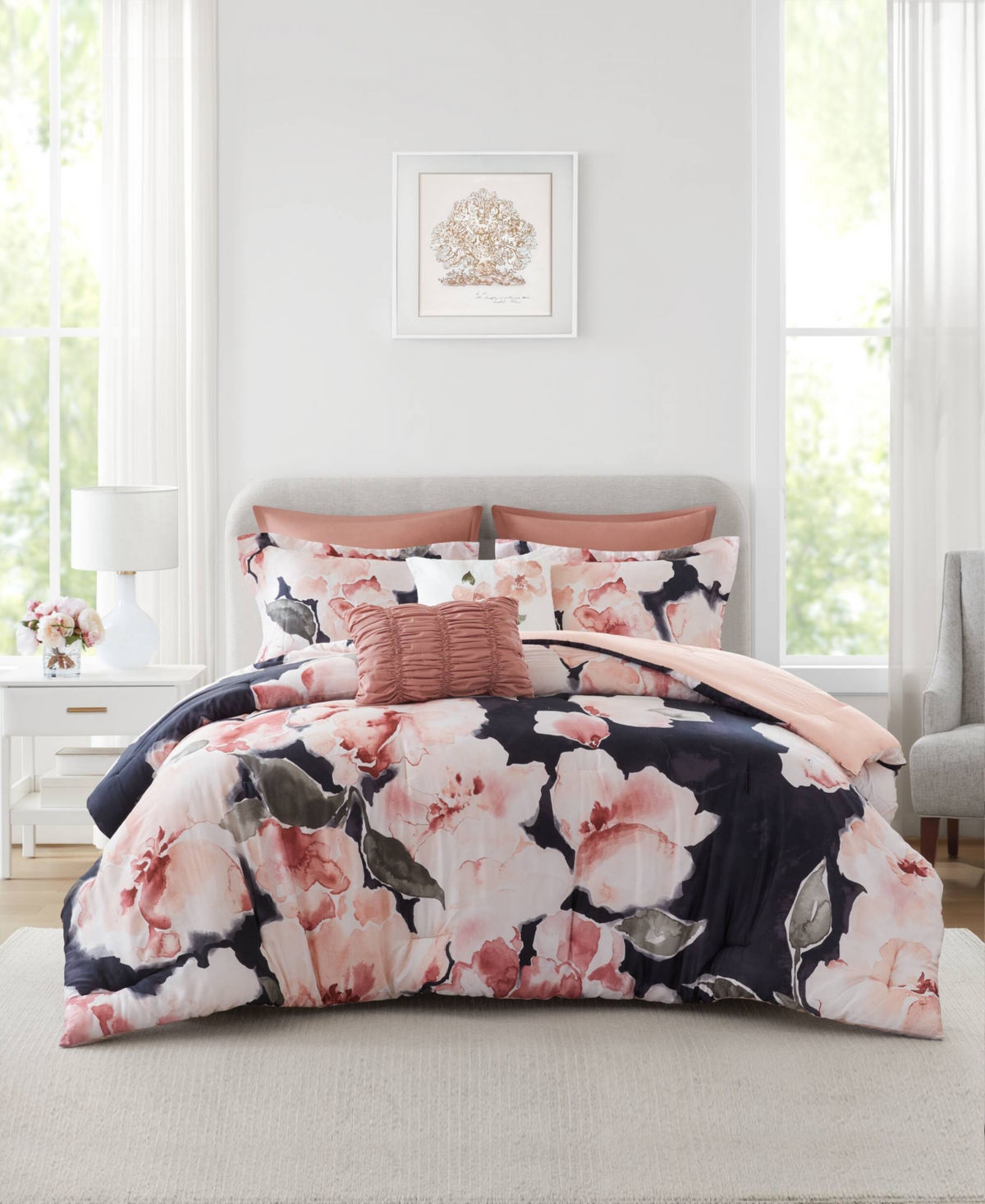 Click here for Madison Park Shanti Breathable Textured All-Season... prices