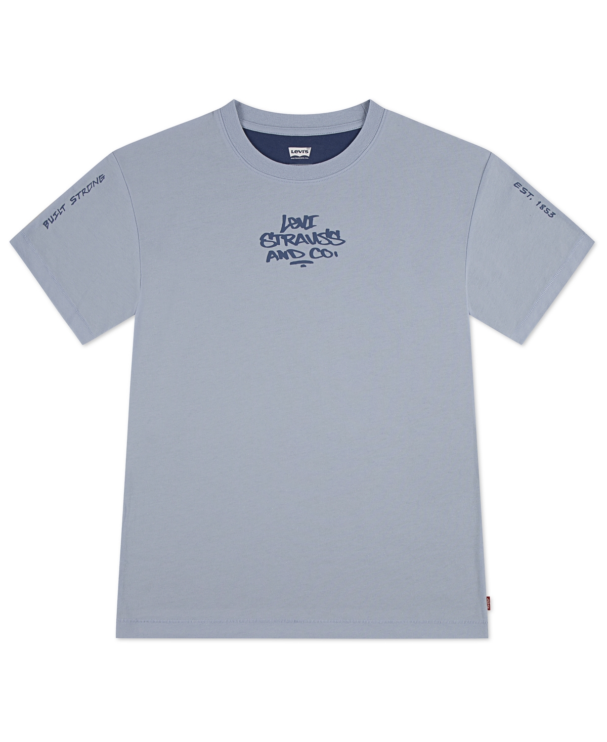 Click here for Levis Boys 8-20 Opposites T-Shirt - Chambray Blue... prices